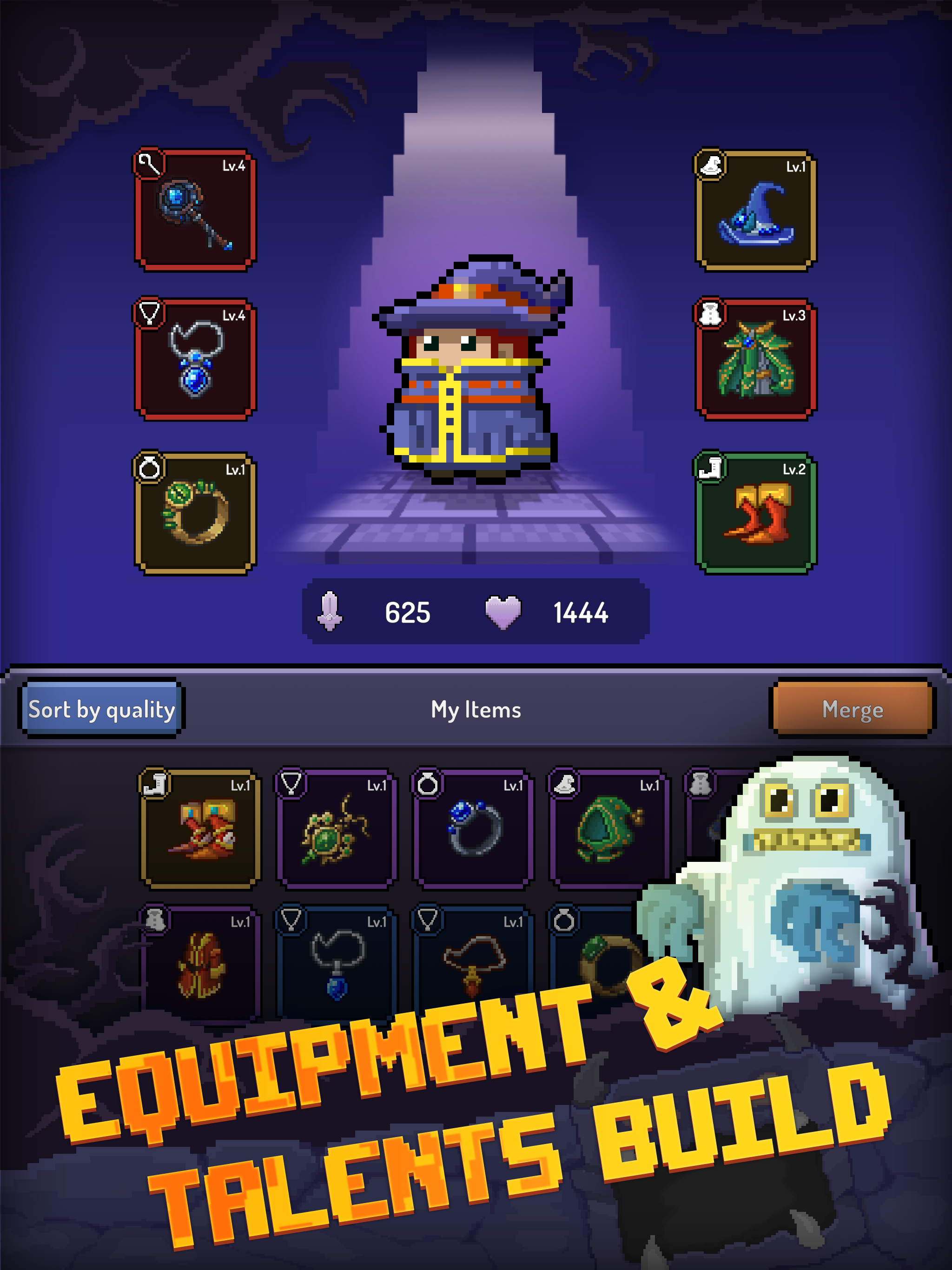 Pixel Wizard: Dungeon Survivor android iOS apk download for free-TapTap
