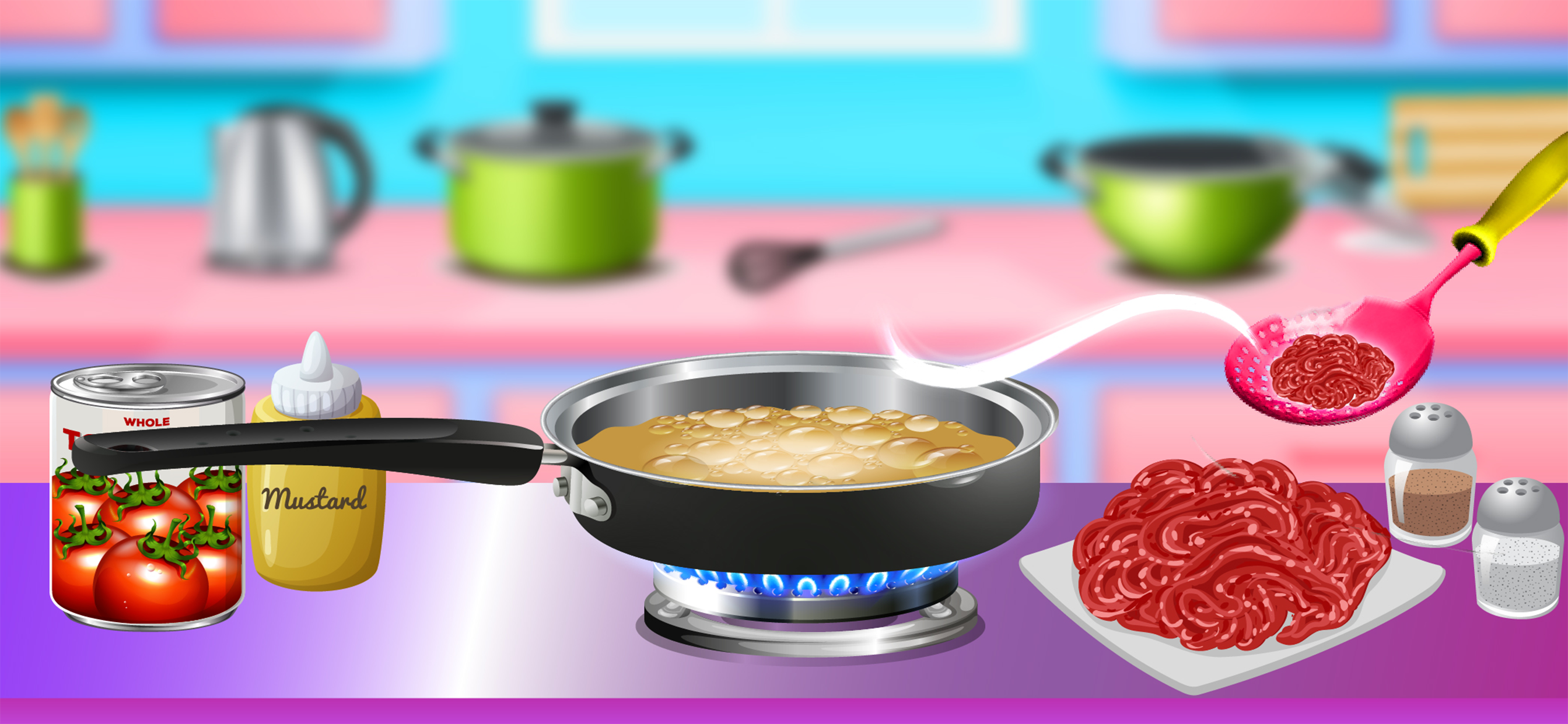 My Restaurant Food Making Game android iOS-TapTap