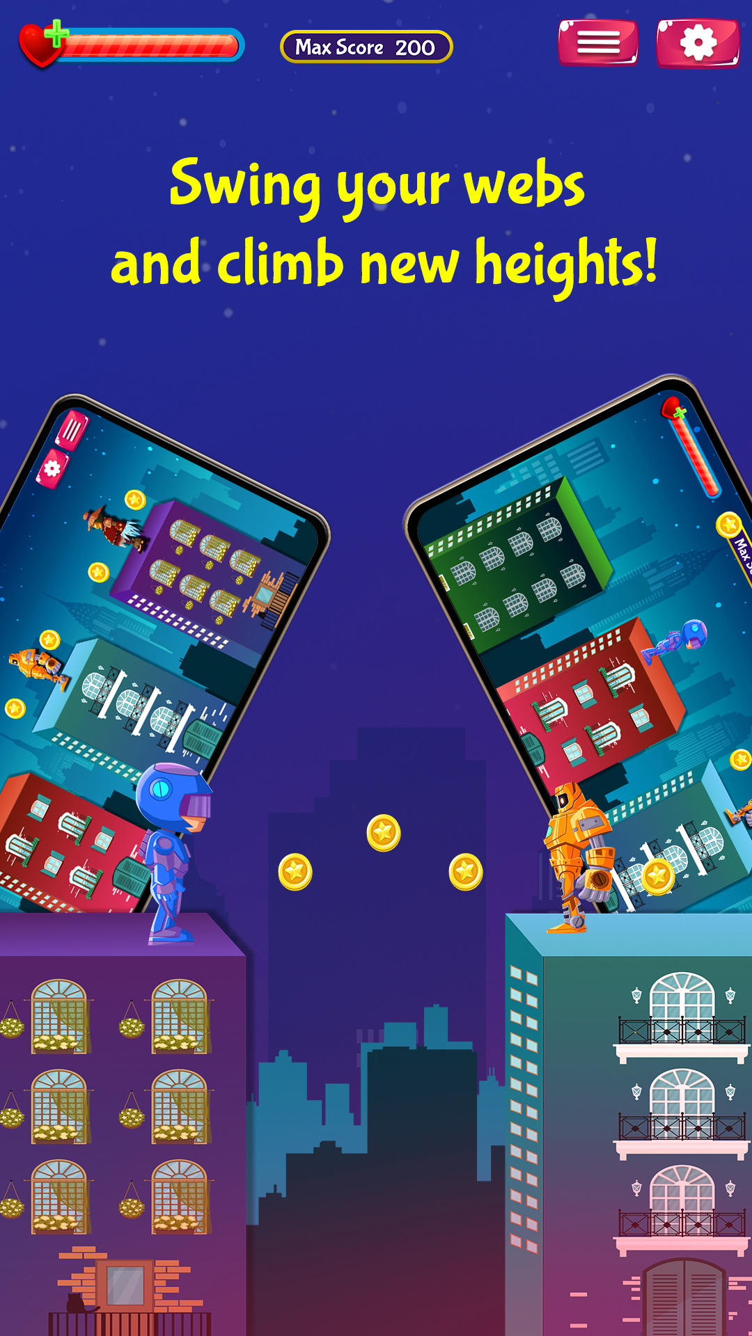 RoboRag Swings- Dive to Action android iOS-TapTap