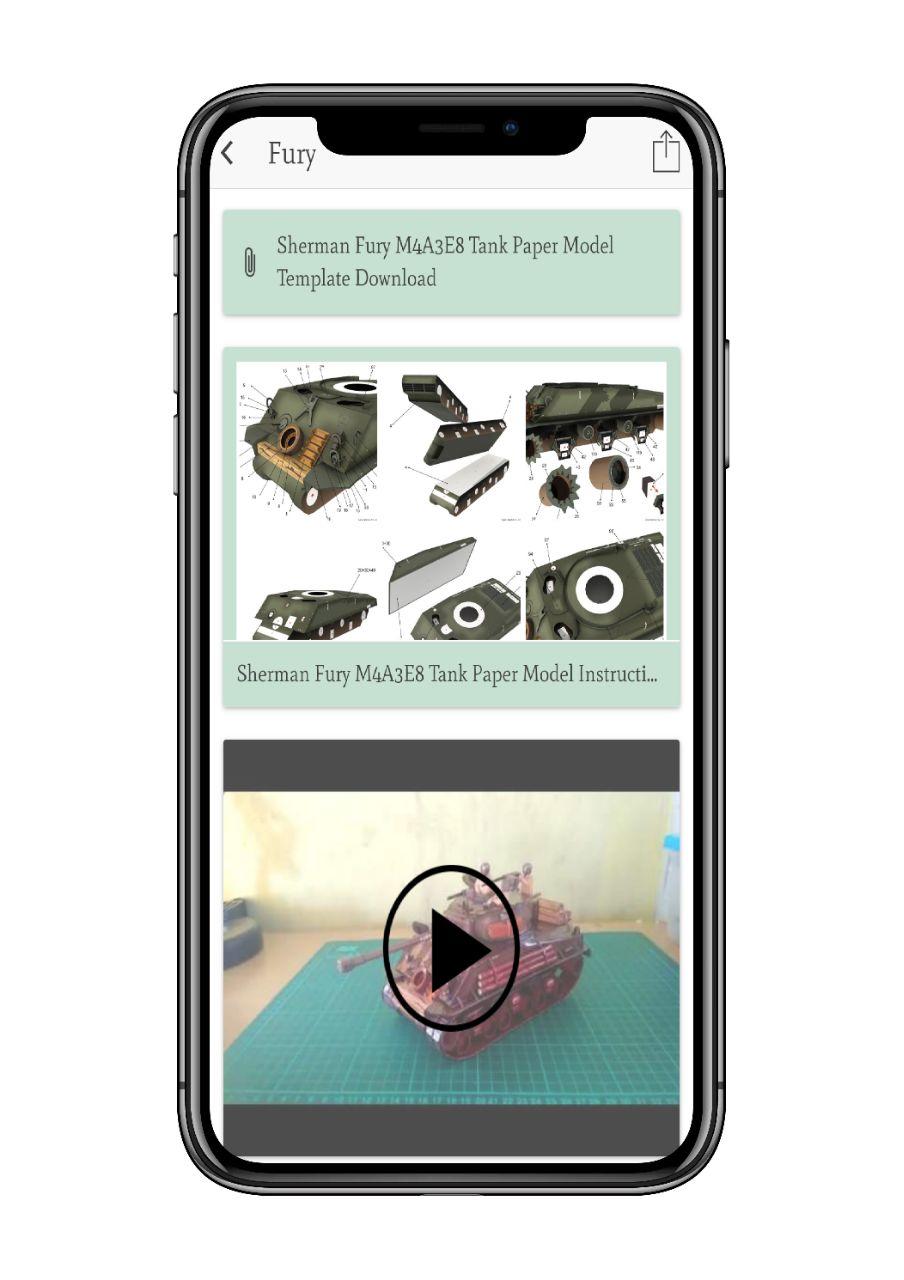 Fury Tank War Papercraft 3D android iOS-TapTap
