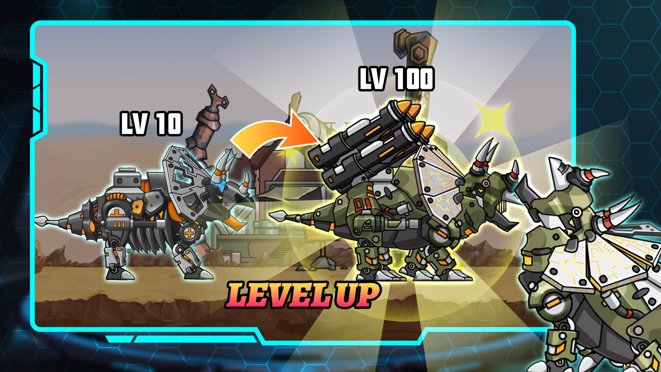 Robot Dinosaur: Mech Clash android iOS-TapTap
