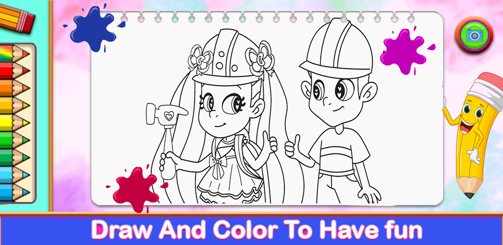 Diana and Roma Family Coloring android iOS-TapTap