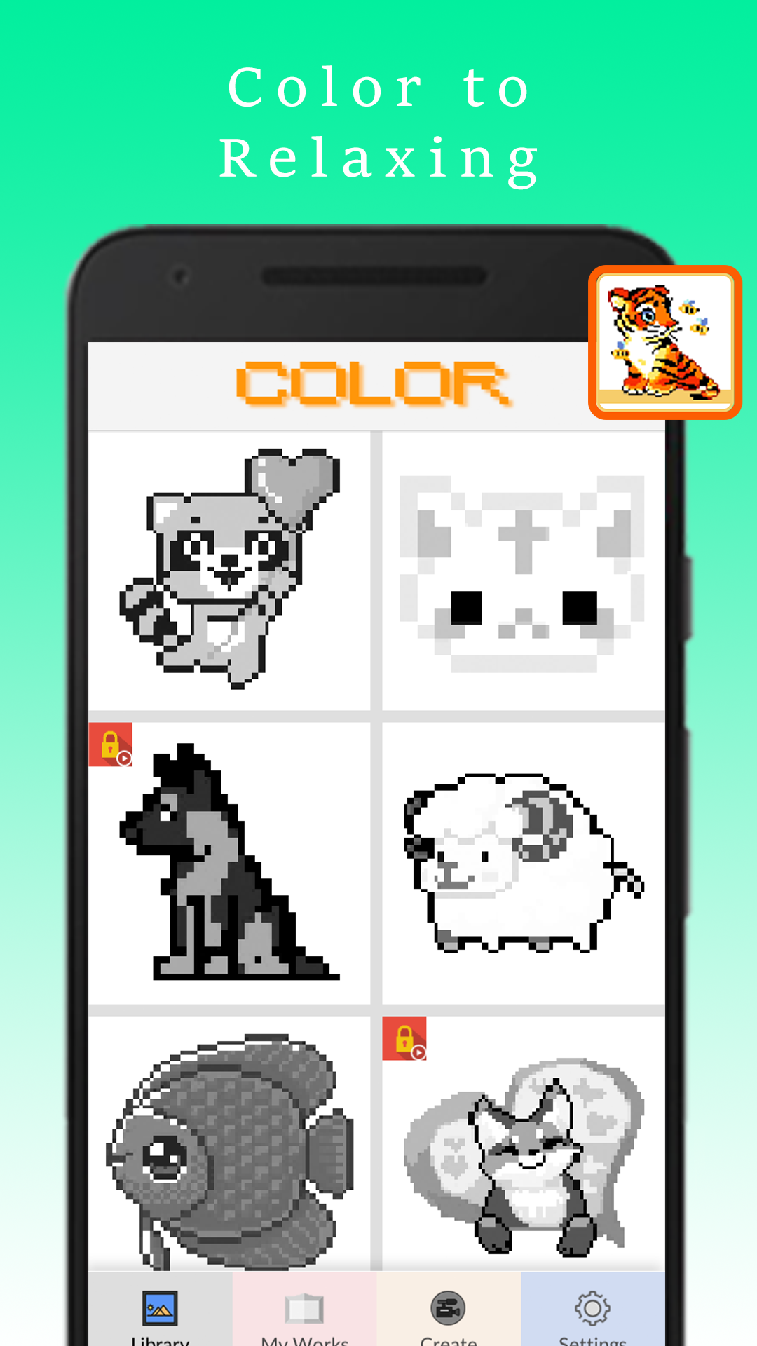 Cross Stitch Color by Number android iOS-TapTap