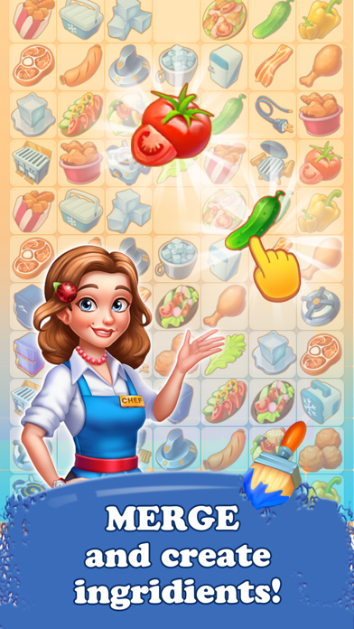 Merge Meal: Tasty Cafe Story android iOS apk download for free-TapTap