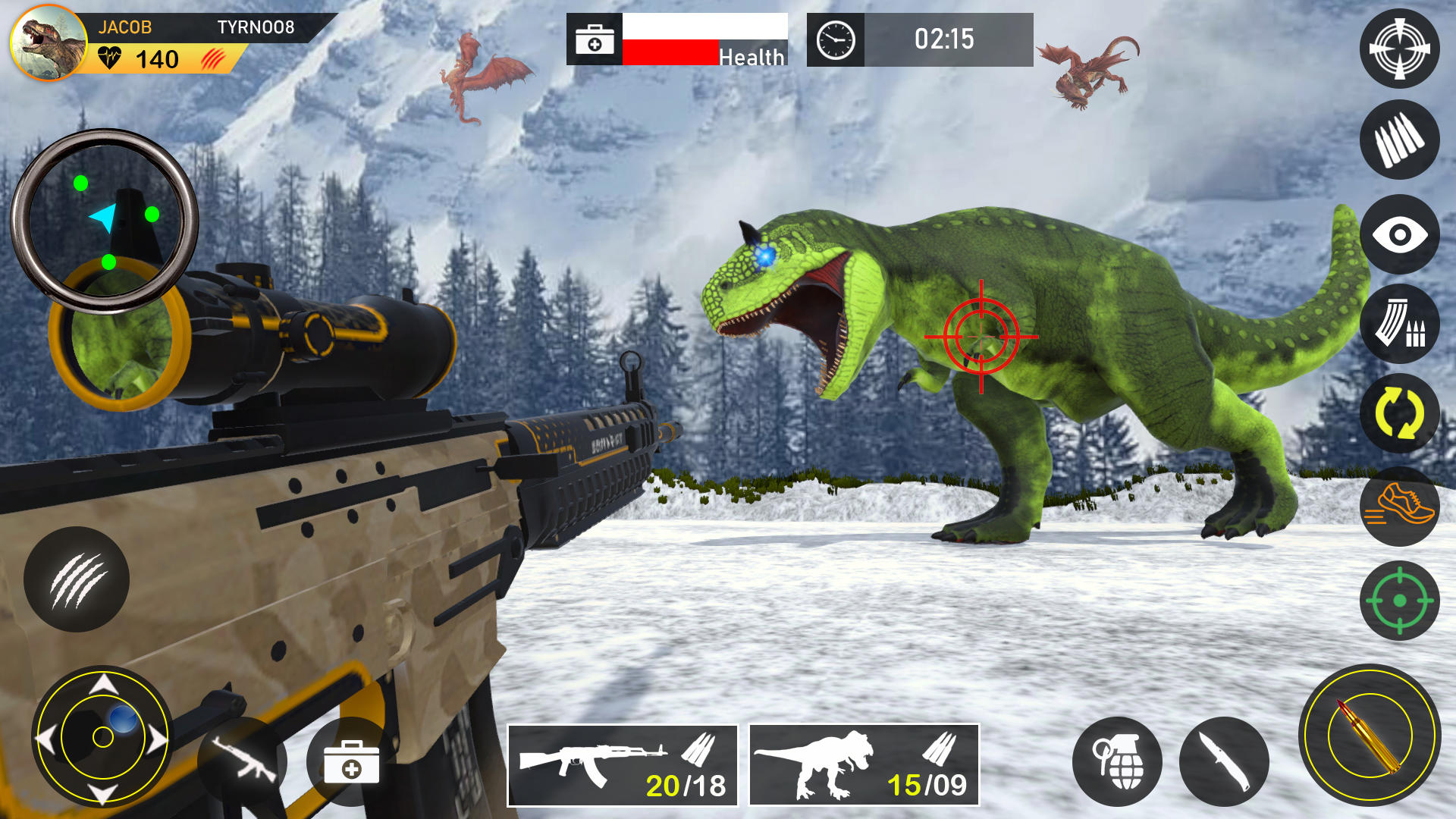 Dino Hunter Shooting Games 3D android iOS-TapTap