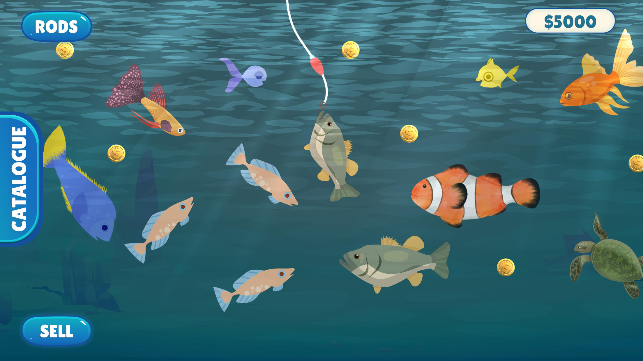 Fish Catching - Cat Fish Game android iOS-TapTap