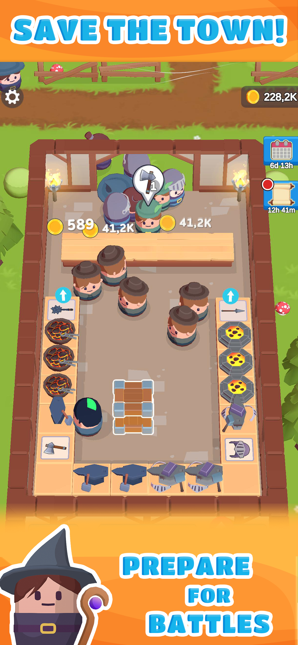 Hero Blacksmith Idle RPG android iOS apk download for free-TapTap