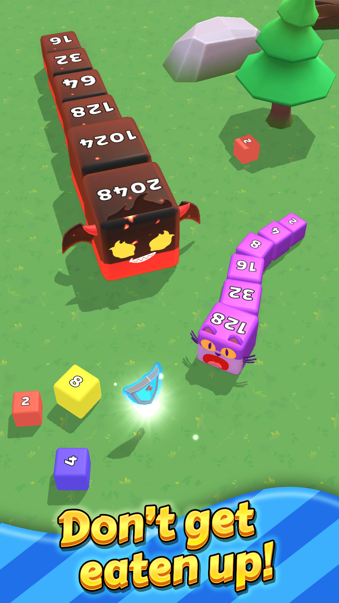 Snake Cubix 2048: Merge Arena android iOS apk download for free-TapTap