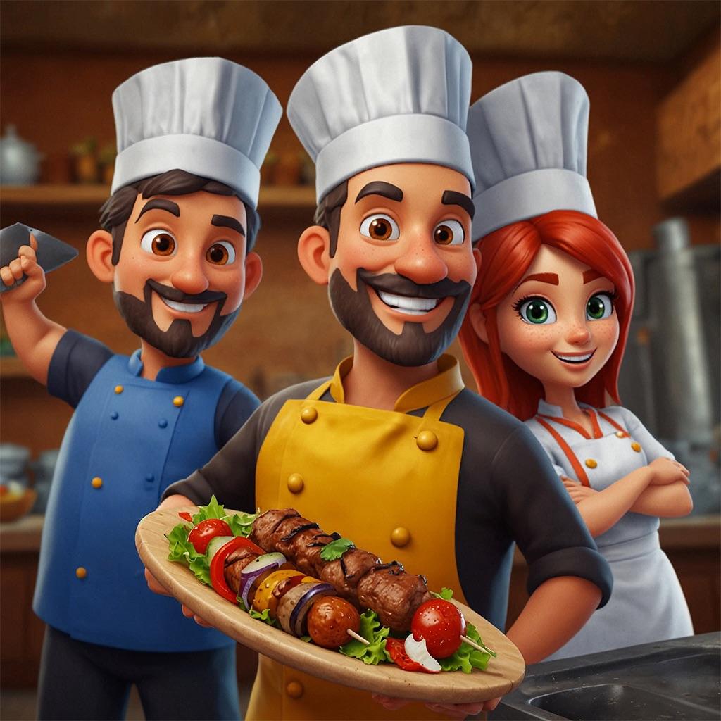 Kebab Chefs: Restaurant Sim 24 for Android/iOS - TapTap