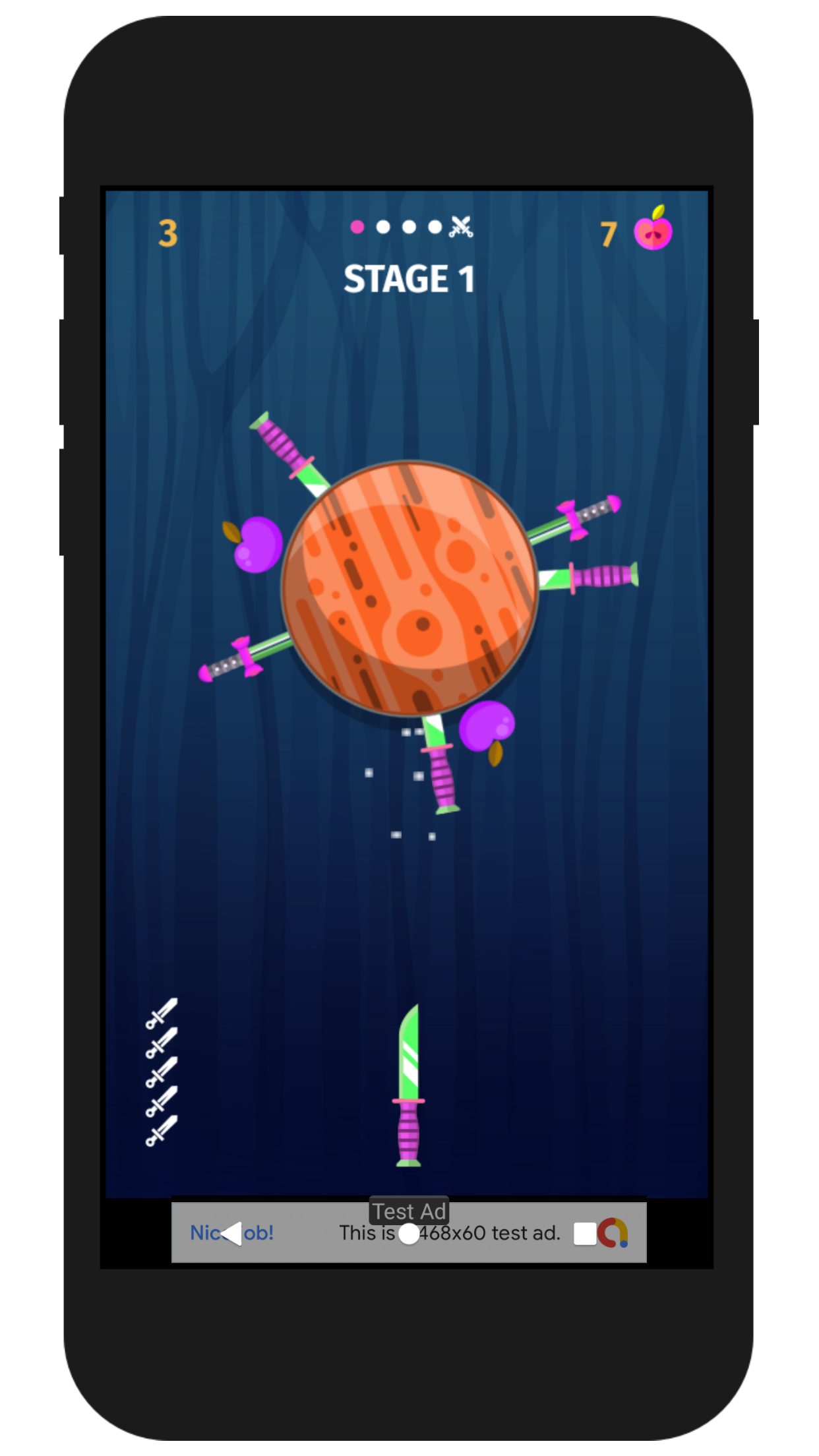 Knife Throw Game android iOS-TapTap