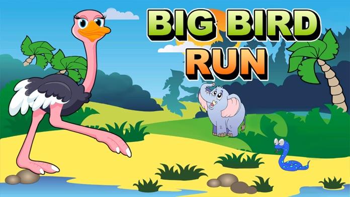Big Bird Run - Ostrich's Crazy Jungle Splash (Free Game) android iOS ...
