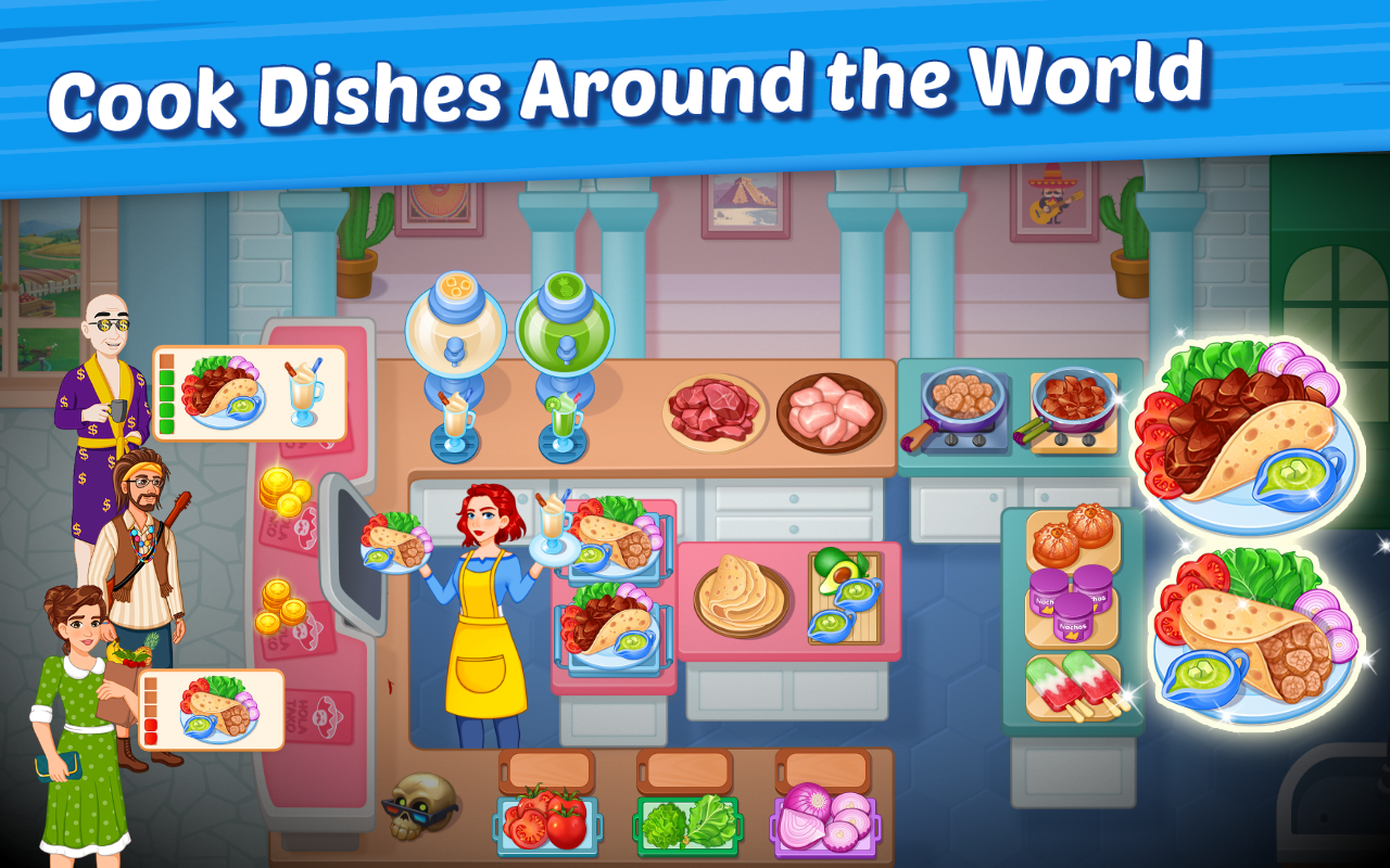 Cooking Storm:Fun Cooking Game android iOS apk download for free-TapTap