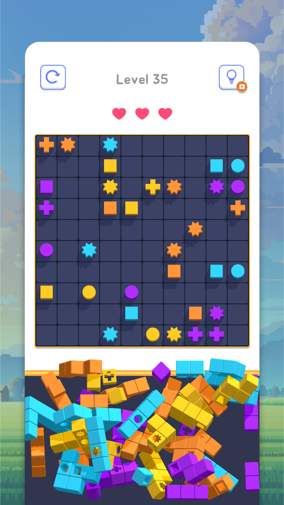 Fit Block Puzzle 3D android iOS-TapTap