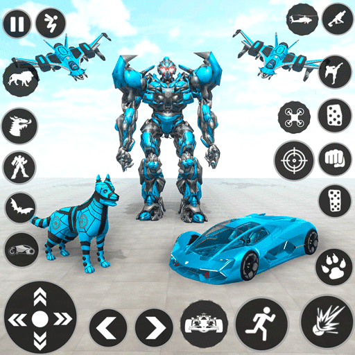Flying Car Robot Dog Transform for Android/iOS - TapTap