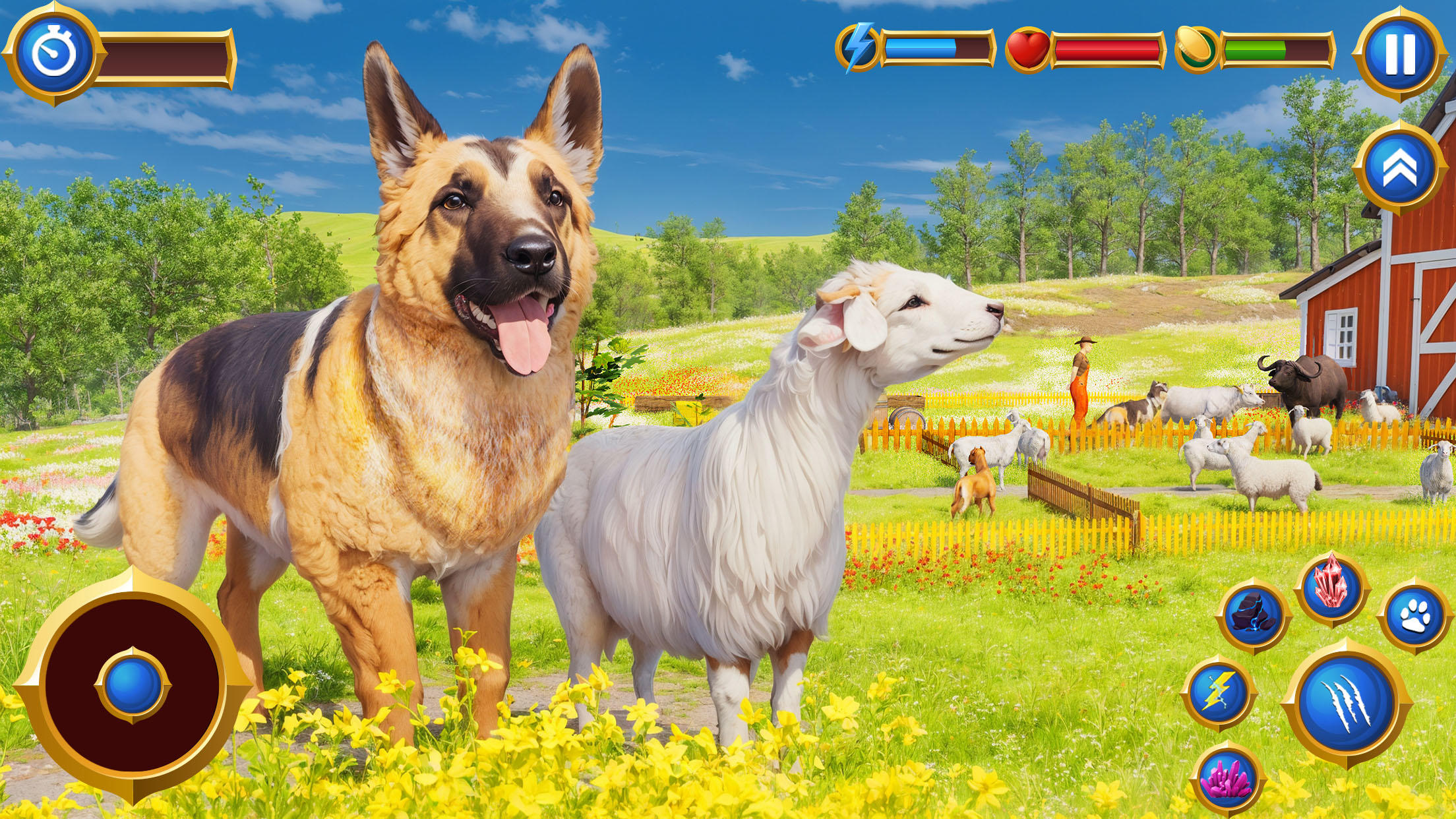 Wild Shepherd Dog Life Sim 3D for Android/iOS - TapTap
