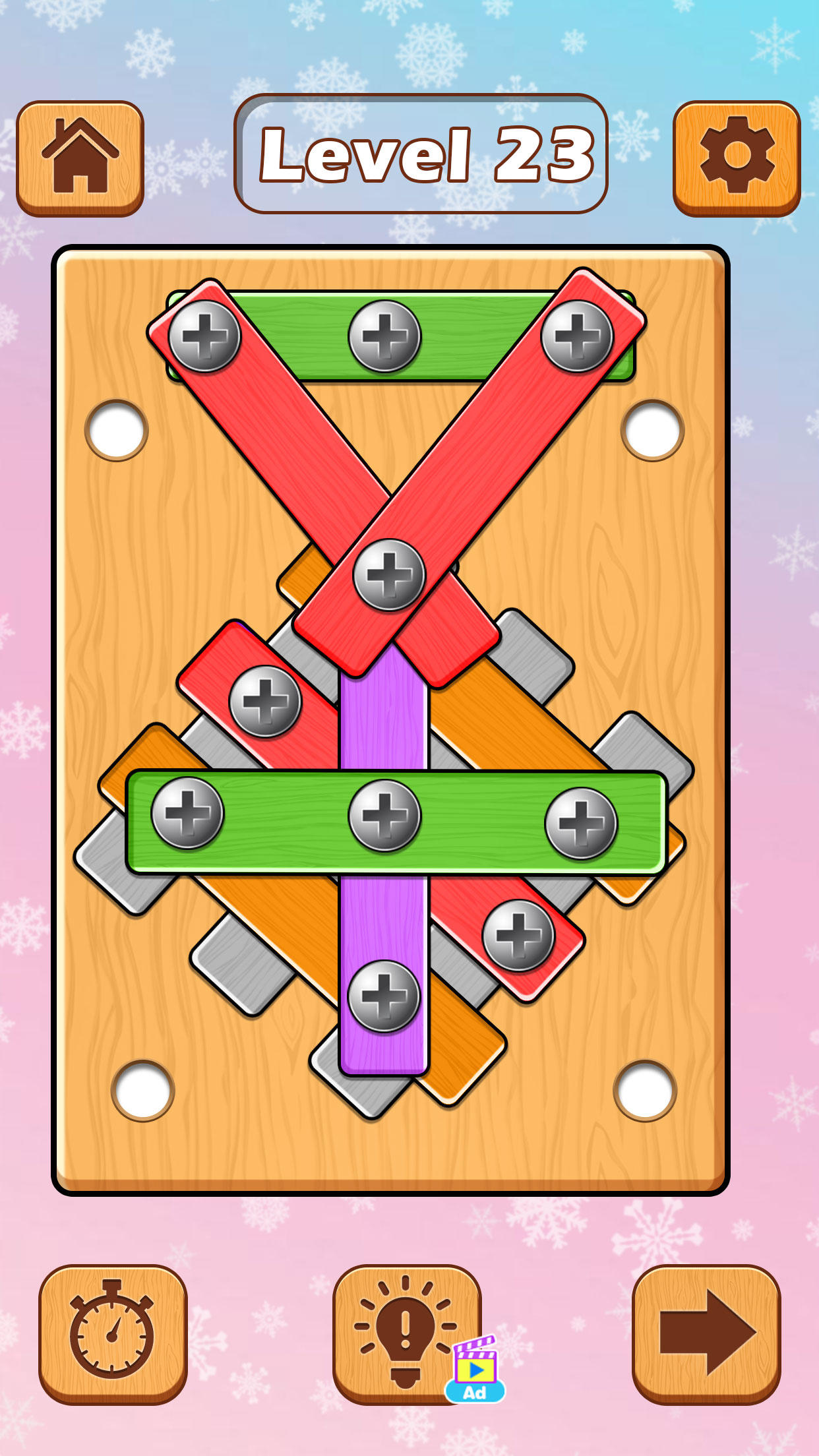 Wood Screw Puzzle Unblock Nuts android iOS apk download for free-TapTap