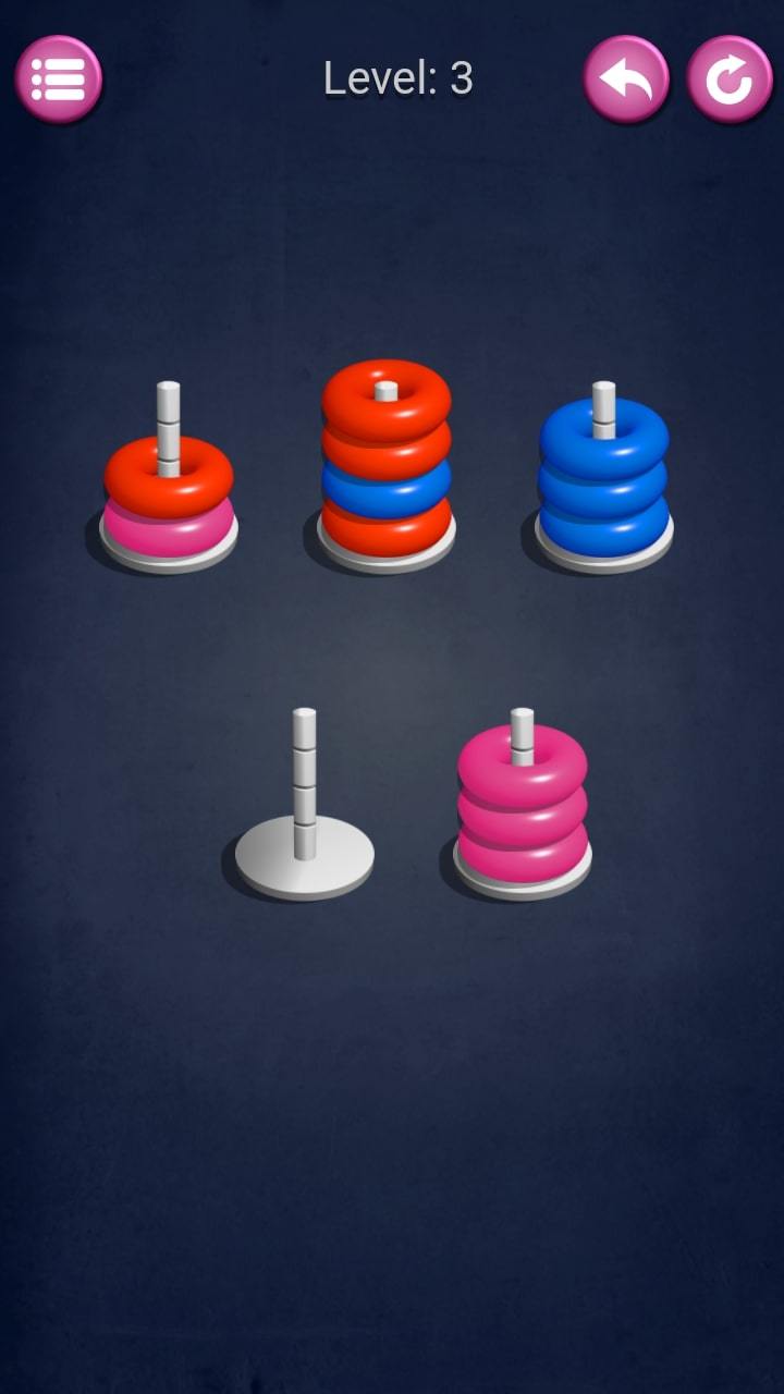Color Hoop Stack - Sort Puzzle android iOS-TapTap