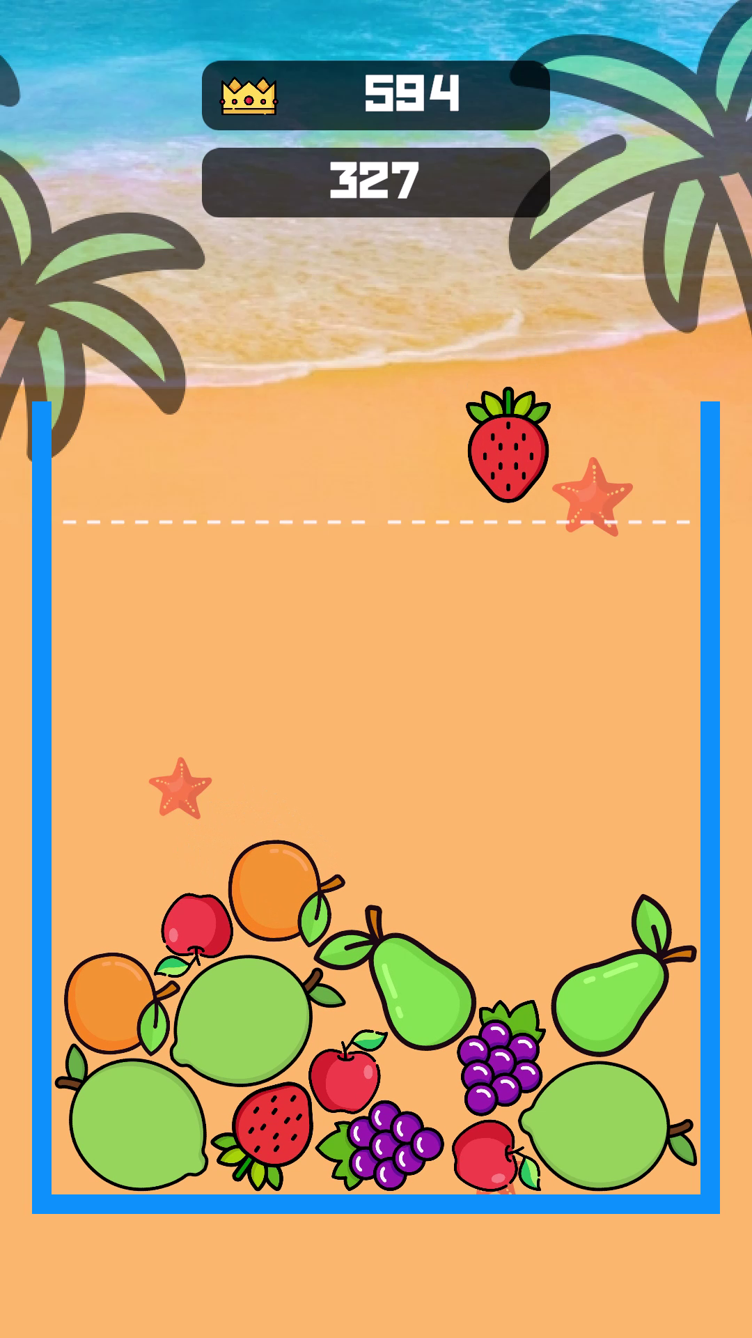 Watermelon Drop Merge Fruits android iOS-TapTap
