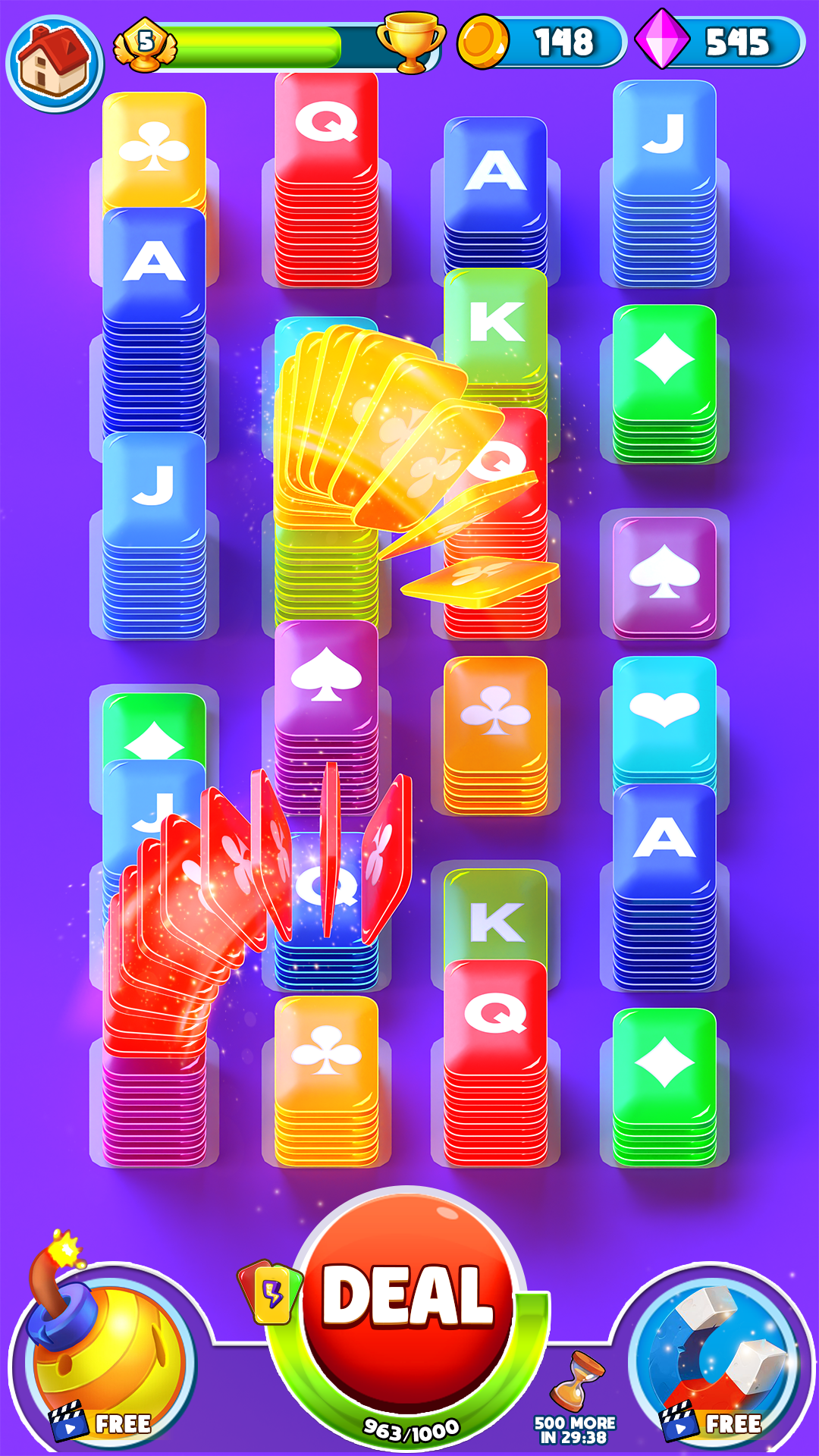 Color Card Shuffle Sort Game android iOS apk download for free-TapTap