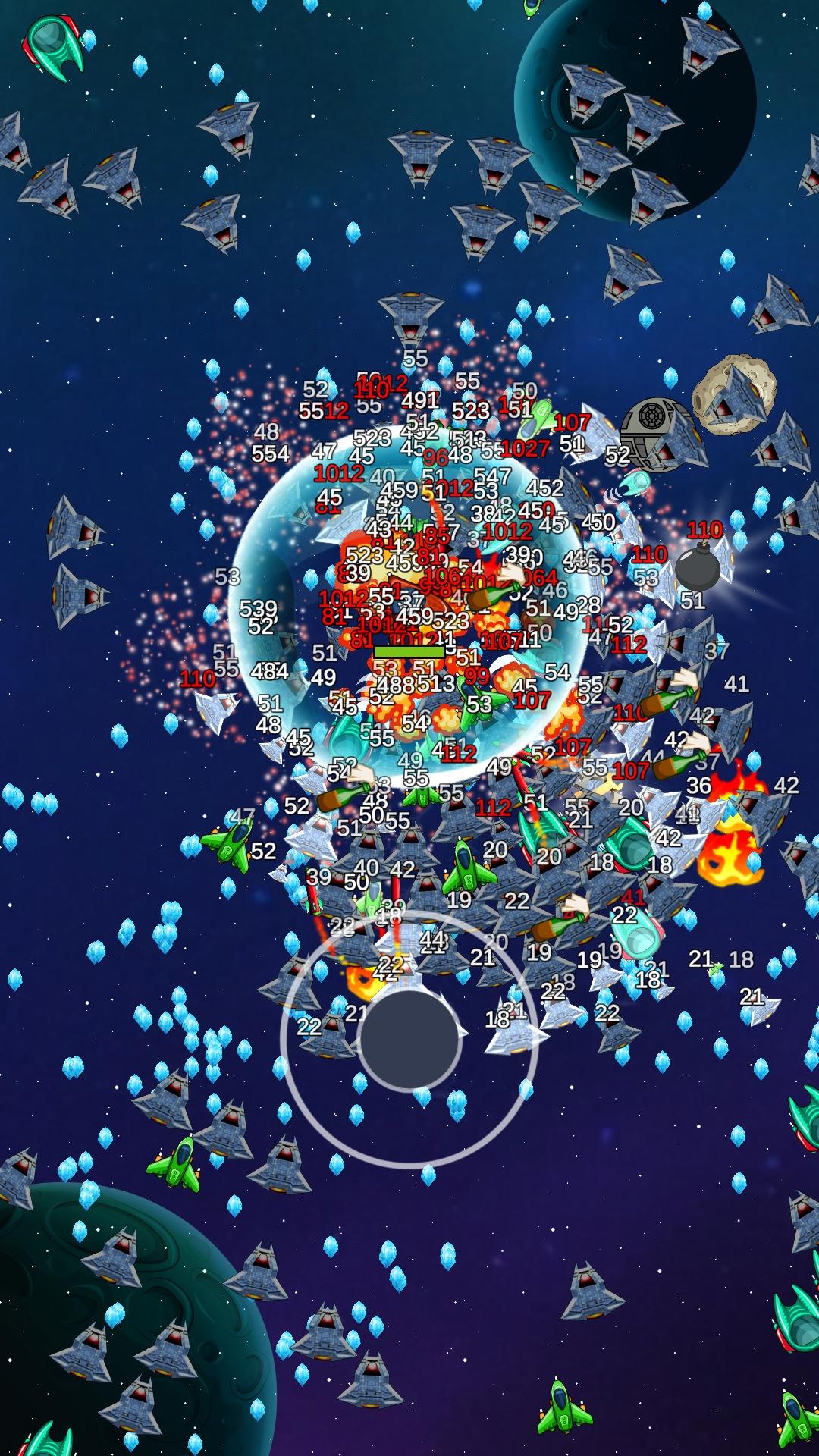 Asteroids Crusher.io android iOS-TapTap