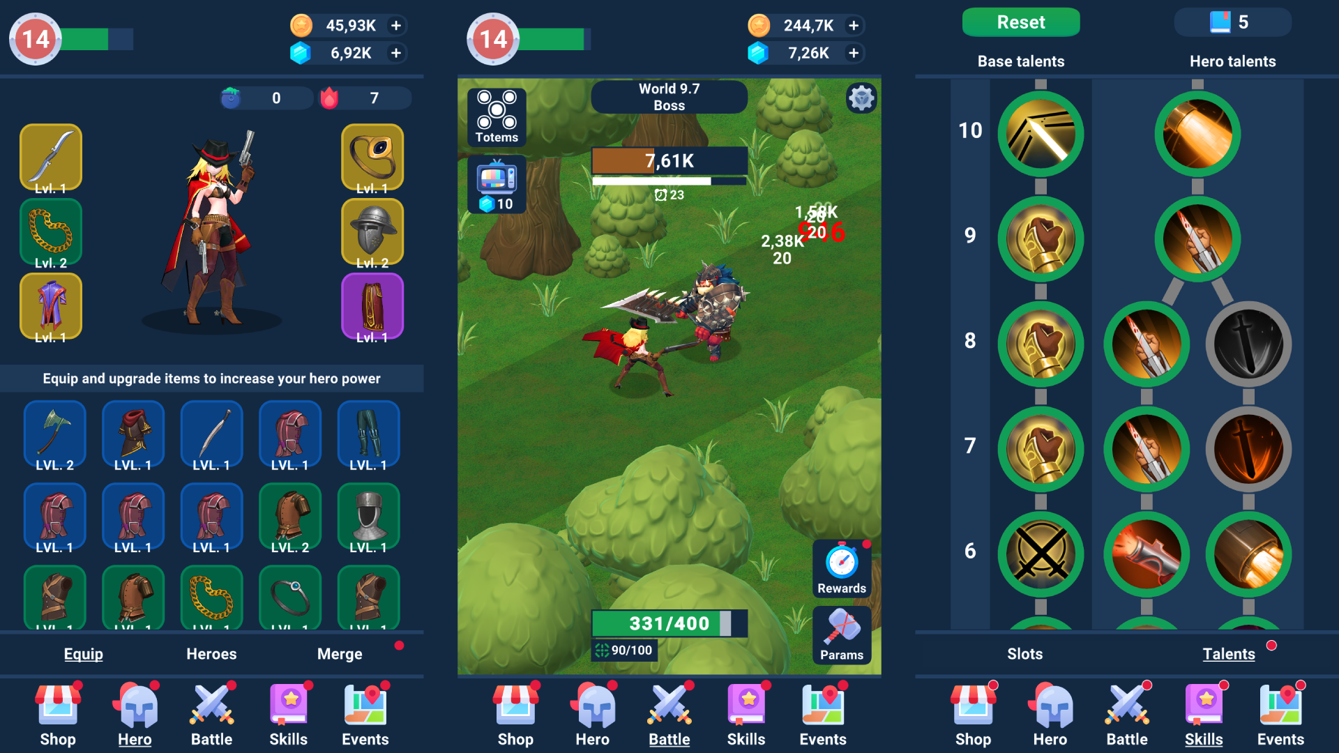 Idle Hero: Clicker Idle RPG android iOS apk download for free-TapTap