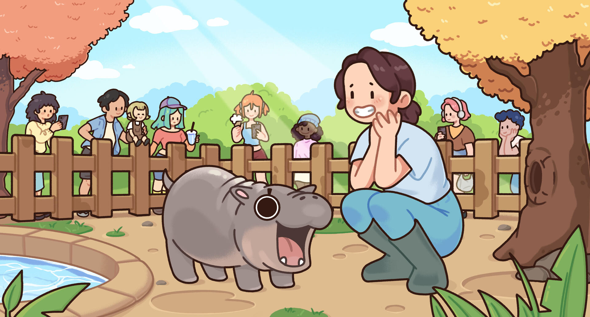 Pre-register Baby Pygmy Hippo Zoo for Android/iOS to Get Early Access ...