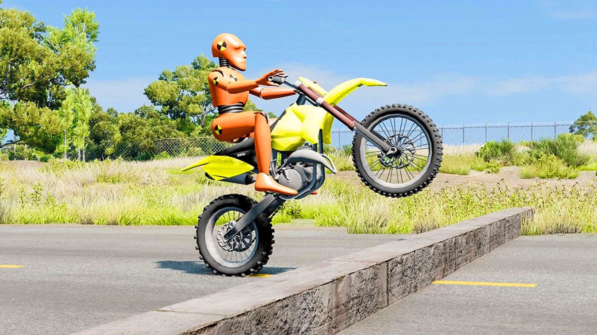 Download Moto Bike Dummy Crash Test Sim 2 for Android/iOS APK - TapTap
