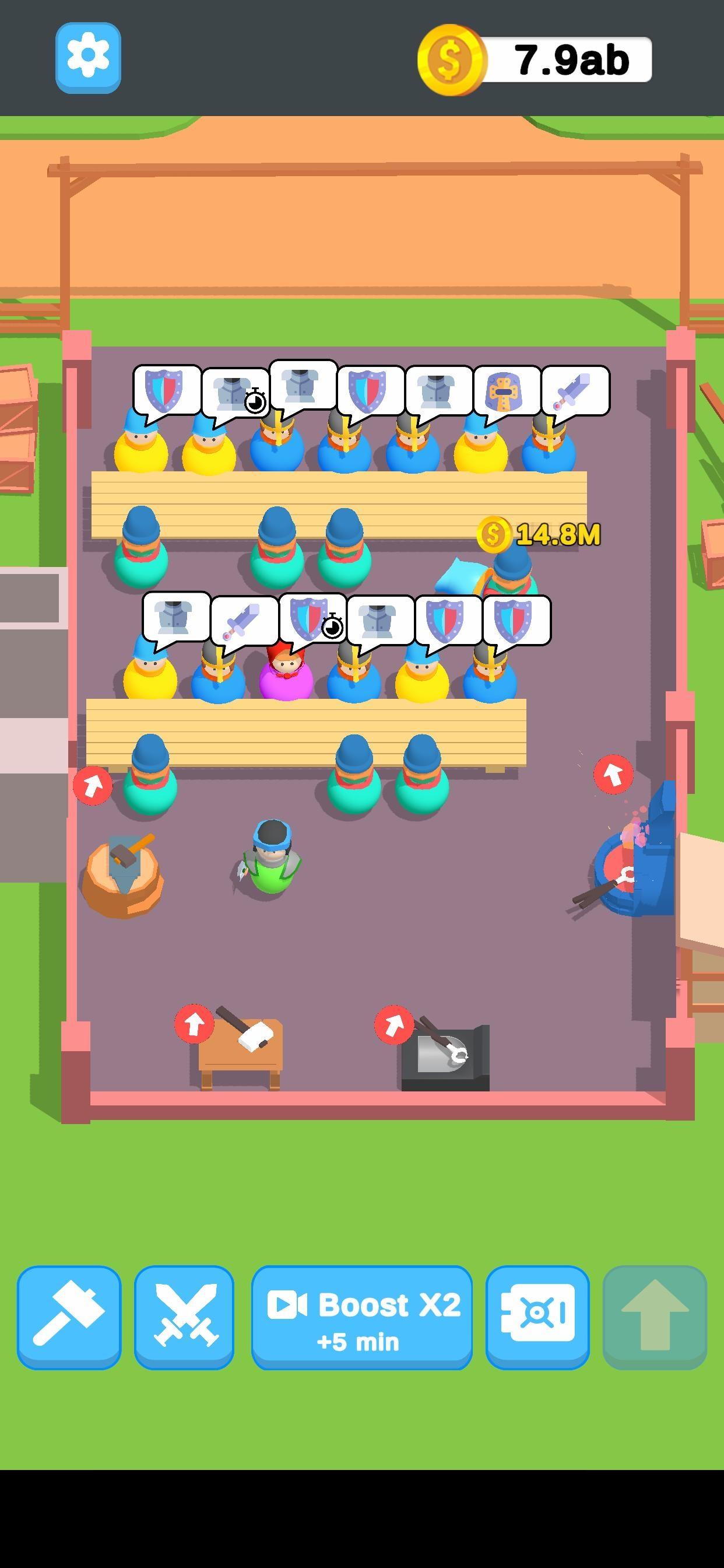 Pocket Forge 3D: Idle Craft android iOS-TapTap