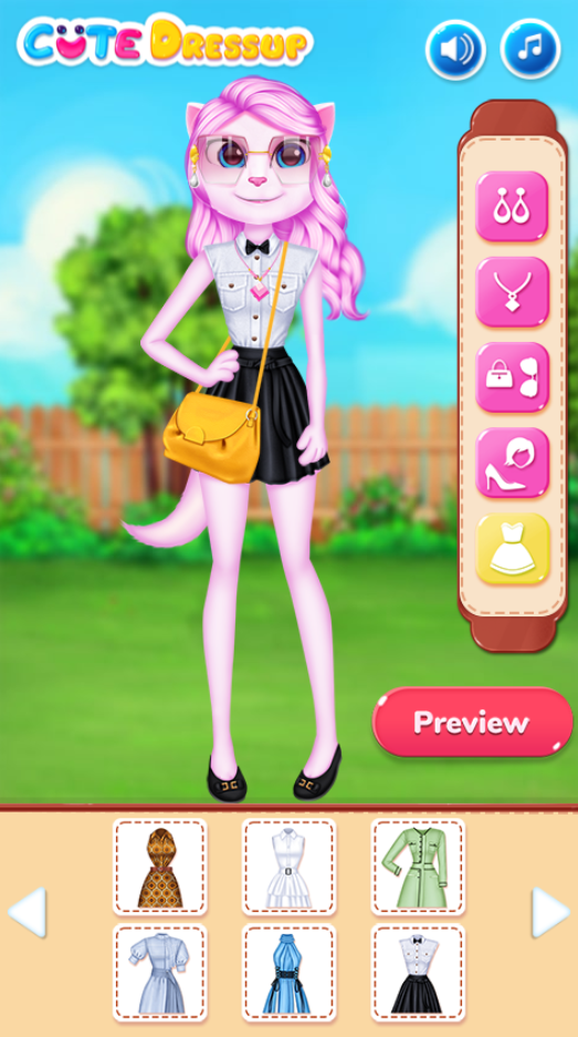 Glamorous Cat Girl Dress-Up android iOS-TapTap