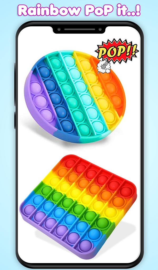 Pop It Fidget Toys Poke & Push Pop Waffle Fidgets android iOS-TapTap