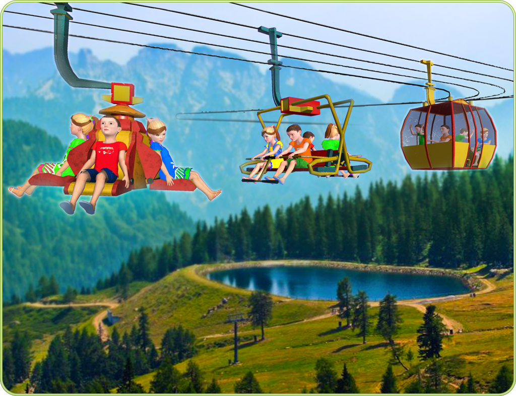 kids uphill chairlift adventure driving simulator android iOS apk ...
