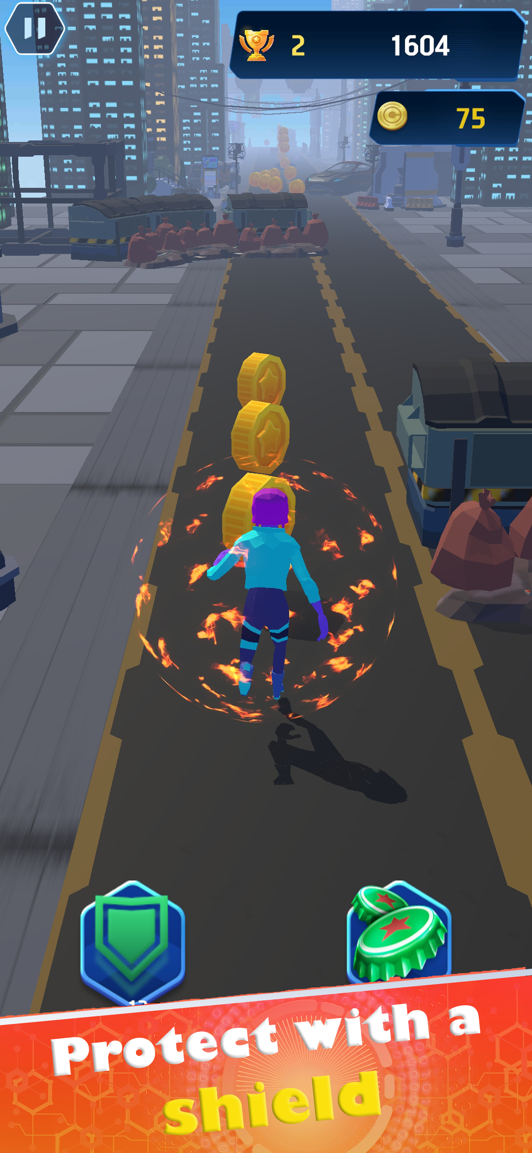 Cyber Run: Endless Runner android iOS-TapTap