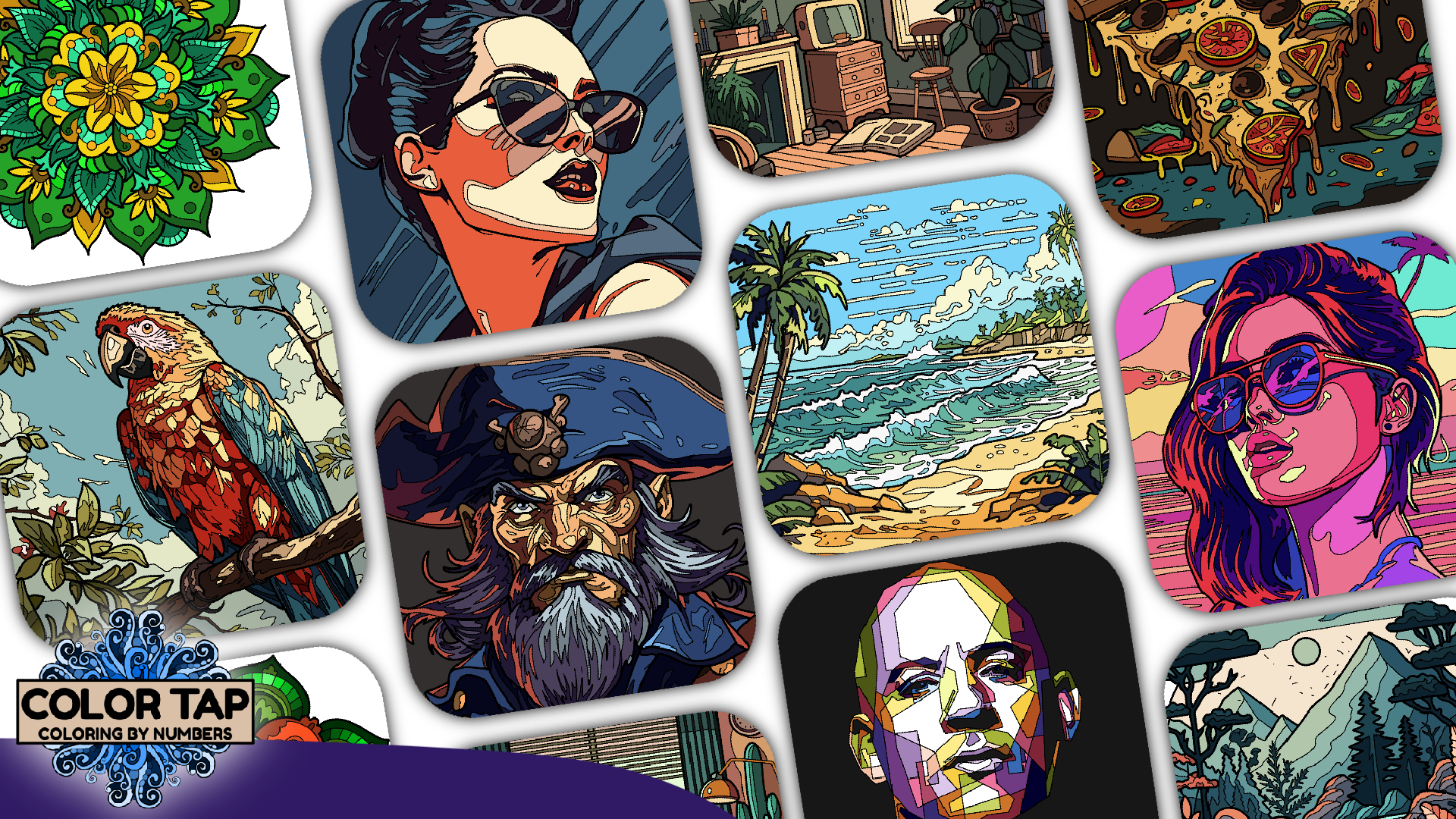 Color Tap: Coloring by Numbers for Android/iOS - TapTap