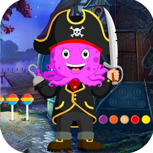 Best Escape Game 406 - Pirate Octopus Rescue Game for Android/iOS