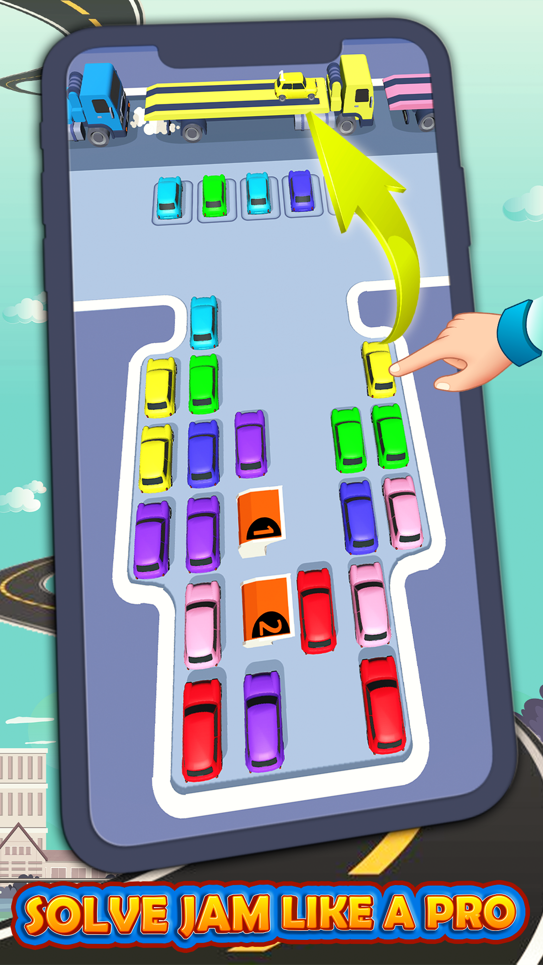 Car Color Sort: Truck Jam Game android iOS apk download for free-TapTap