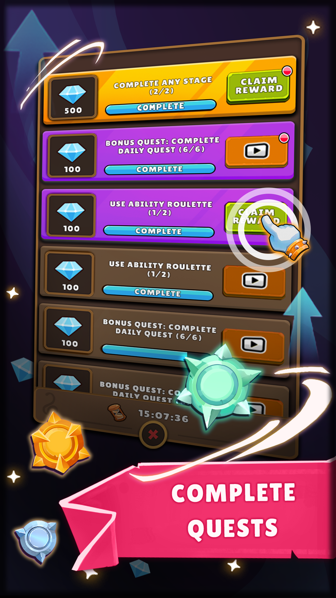 Forge Titans: Idle RPG Clicker android iOS-TapTap