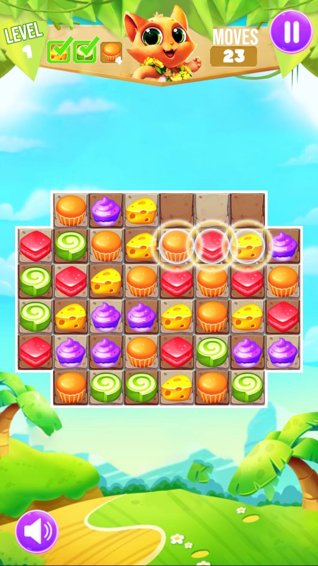 Cat Match 3 android iOS-TapTap