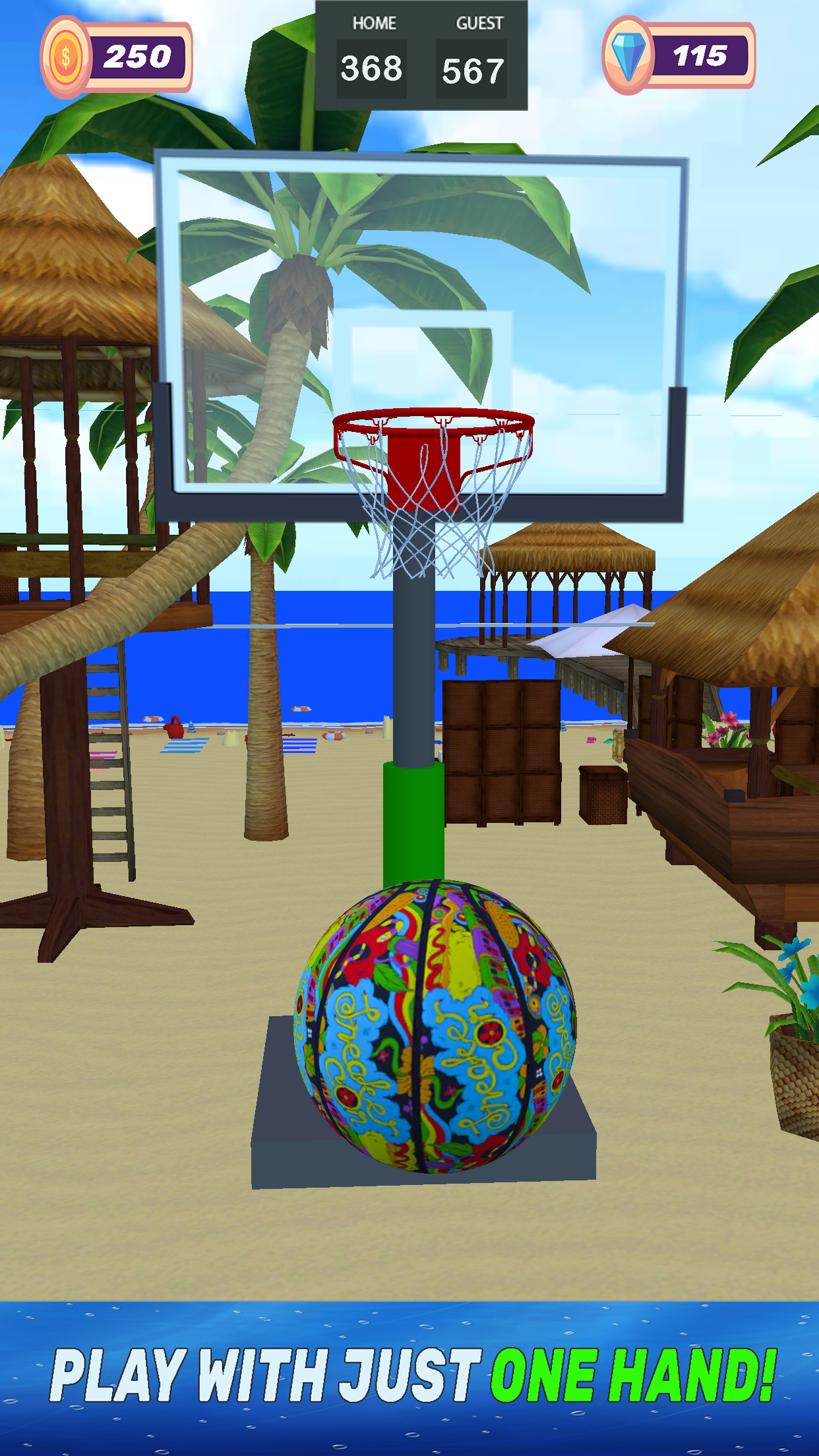 BASKETBALL COACH HOOP GAME. android iOS-TapTap