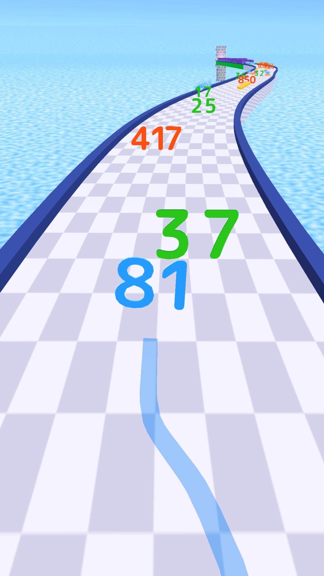 Merge Digit Number Run Shooter android iOS-TapTap