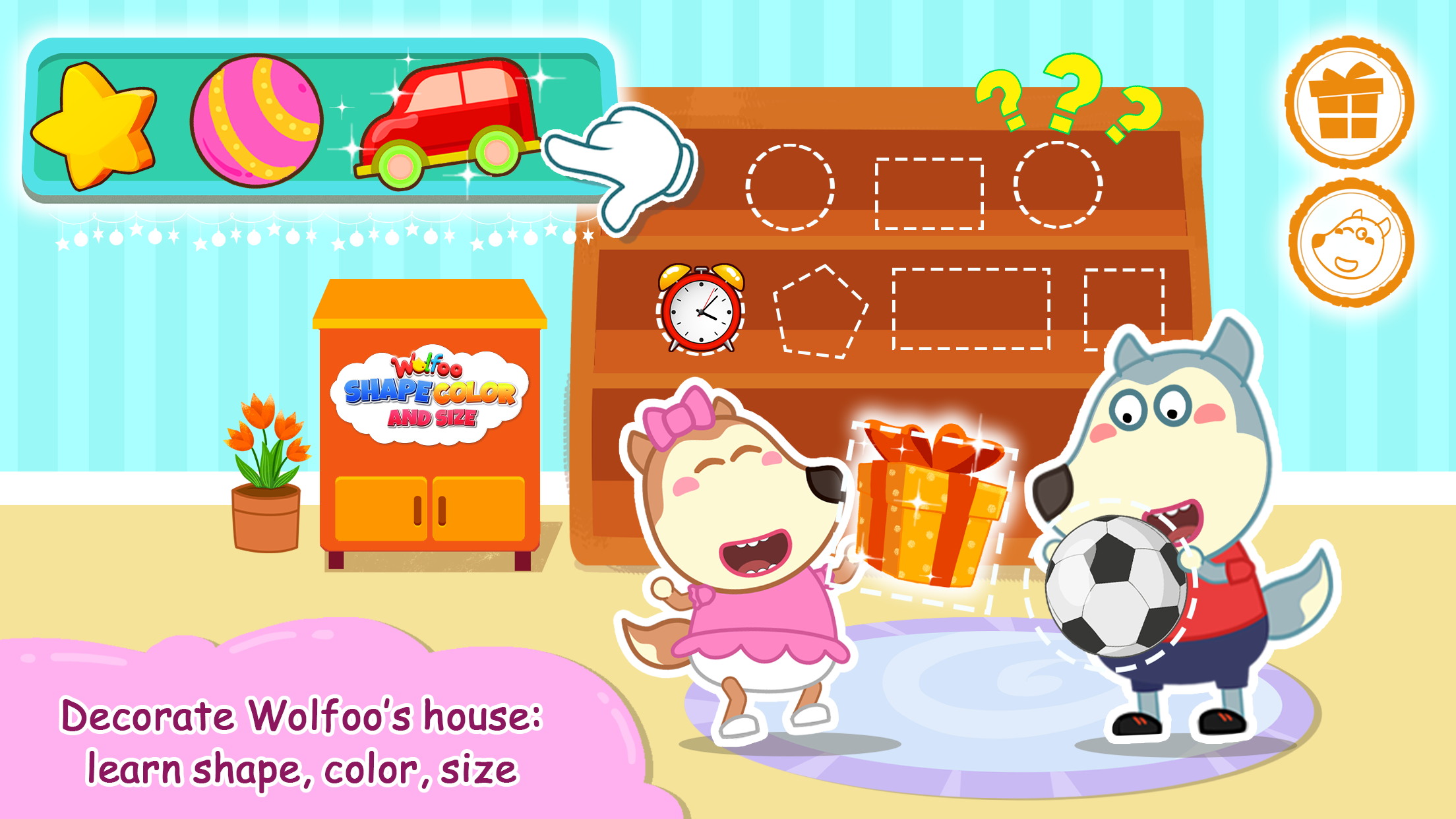 Wolfoo Shape Color and Size android iOS apk download for free-TapTap