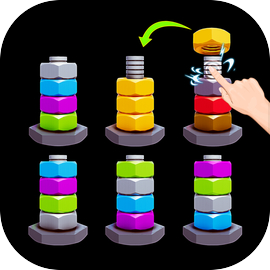 Color Sort Nuts And Bolts Game android iOS apk download for free-TapTap