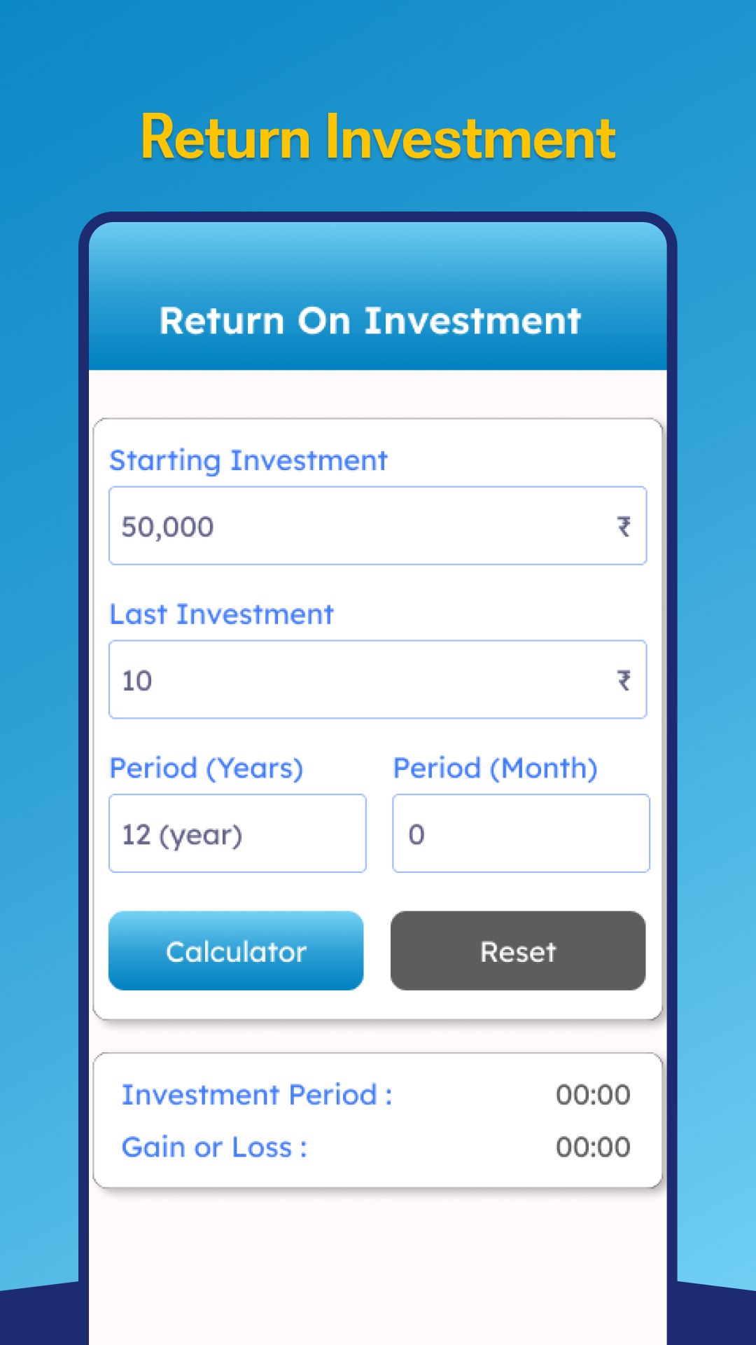 Easy EMI Loan Calculator android iOS-TapTap