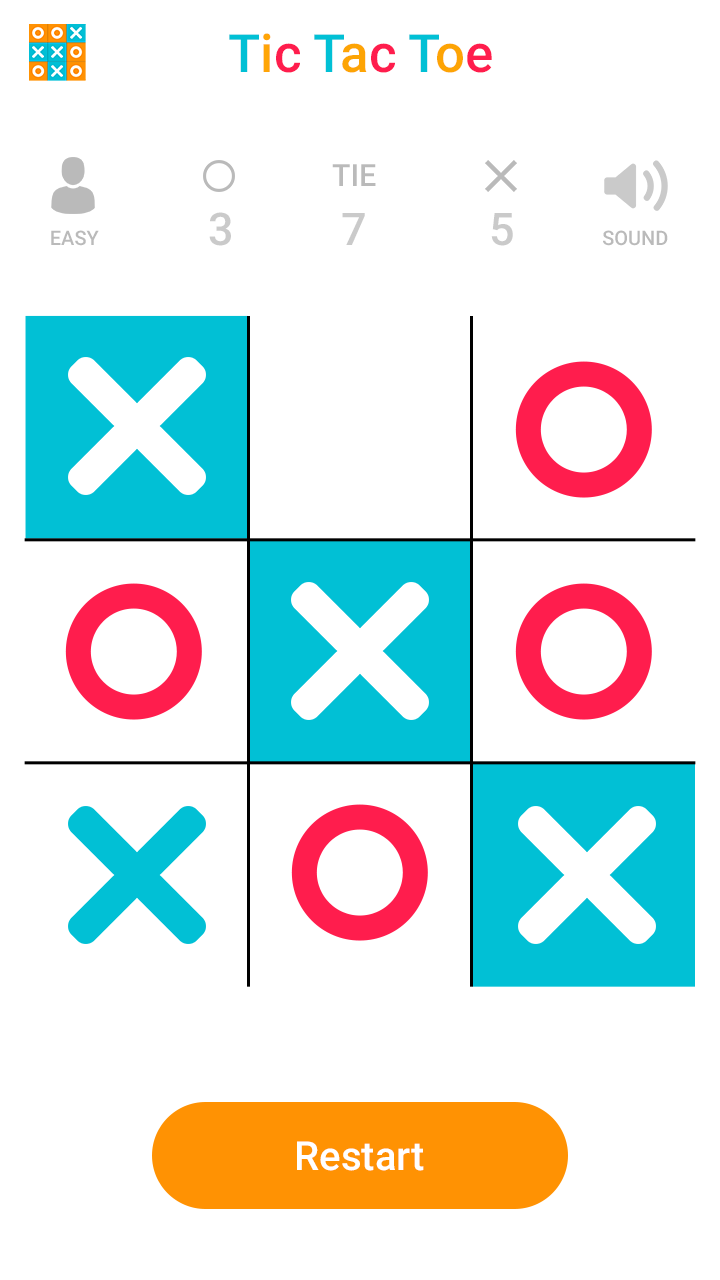 Colorful Tic Tac Toe android iOS apk download for free-TapTap