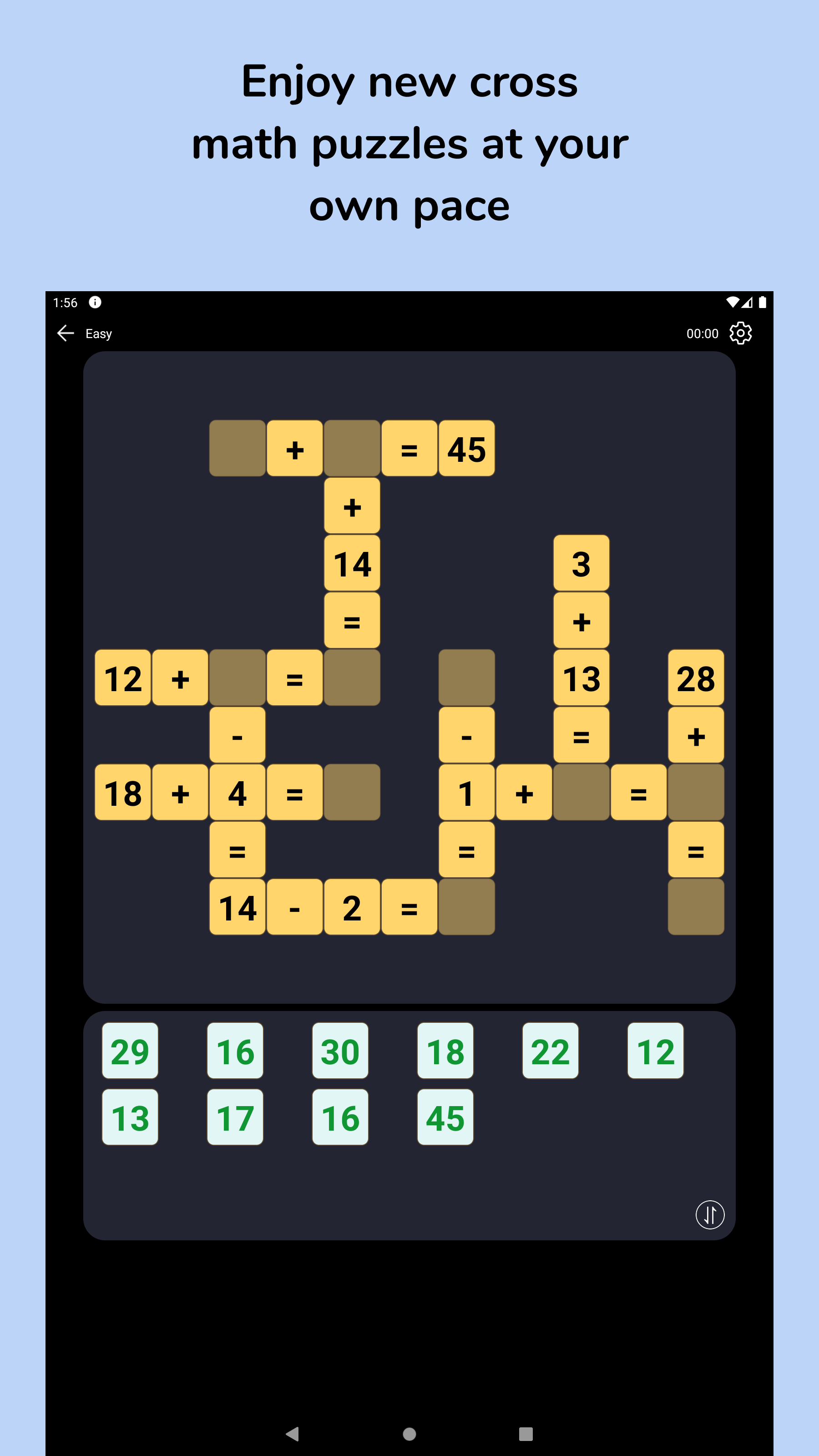 Crossmath Sudoku Logic Puzzles android iOS apk download for free-TapTap