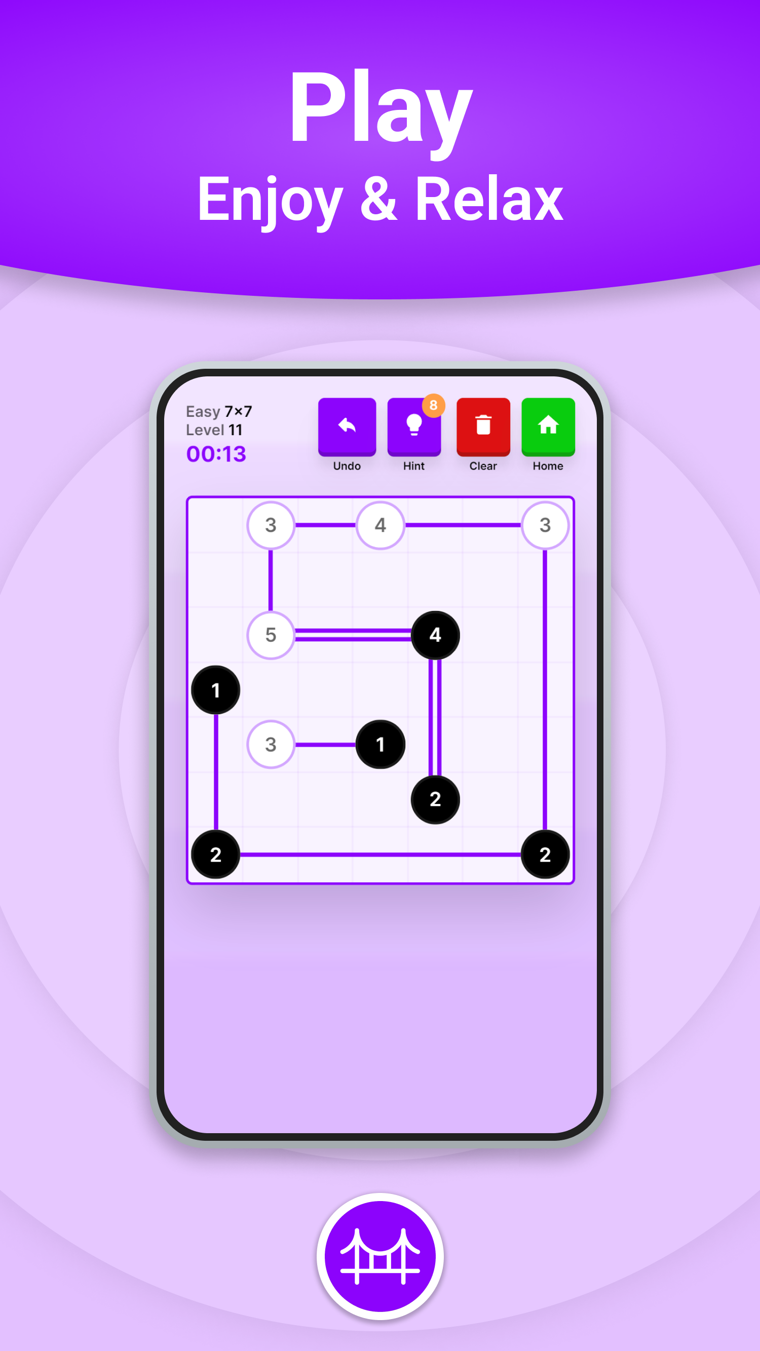 Hashi - Bridge Puzzles android iOS apk download for free-TapTap