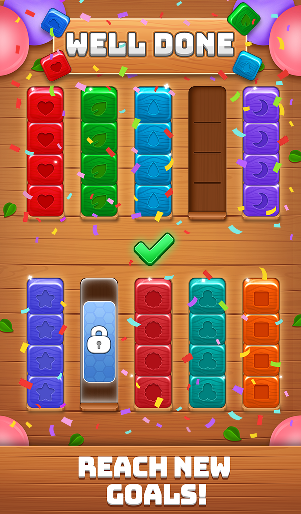 Wood Sort - Color Block 3d android iOS apk download for free-TapTap