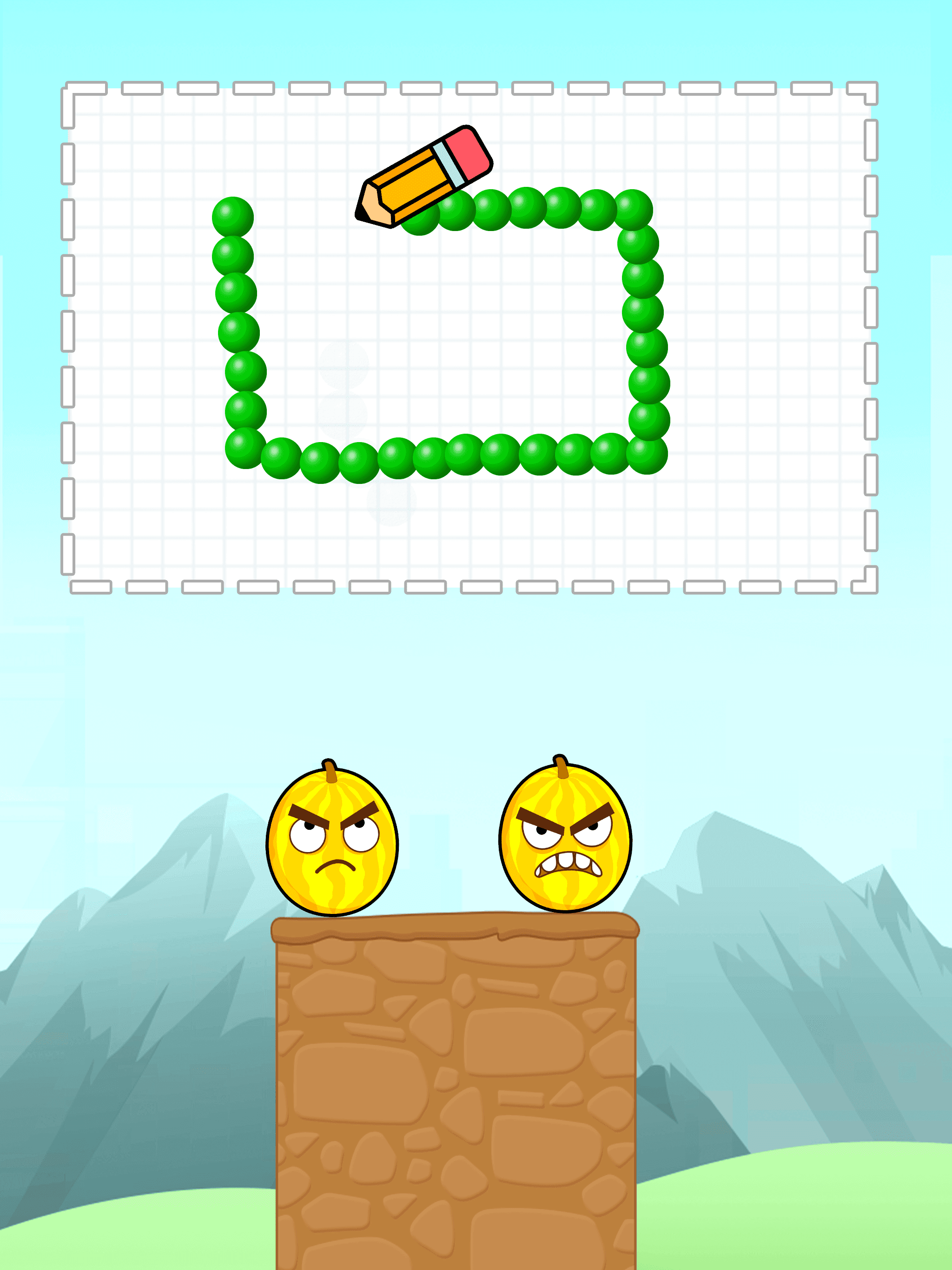 Draw to Smash Angry Melon android iOS apk download for free-TapTap