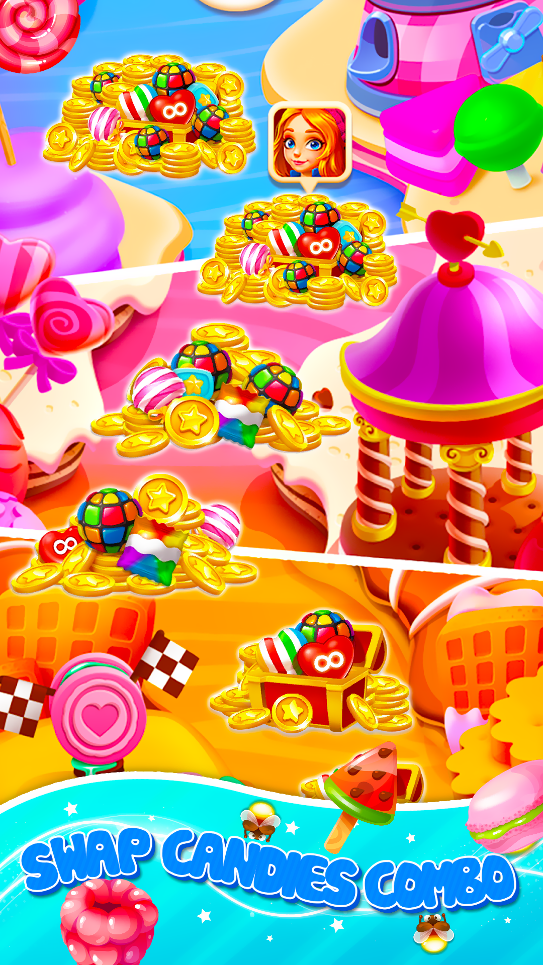 Sweet Candy - Puzzle Match 3 android iOS-TapTap