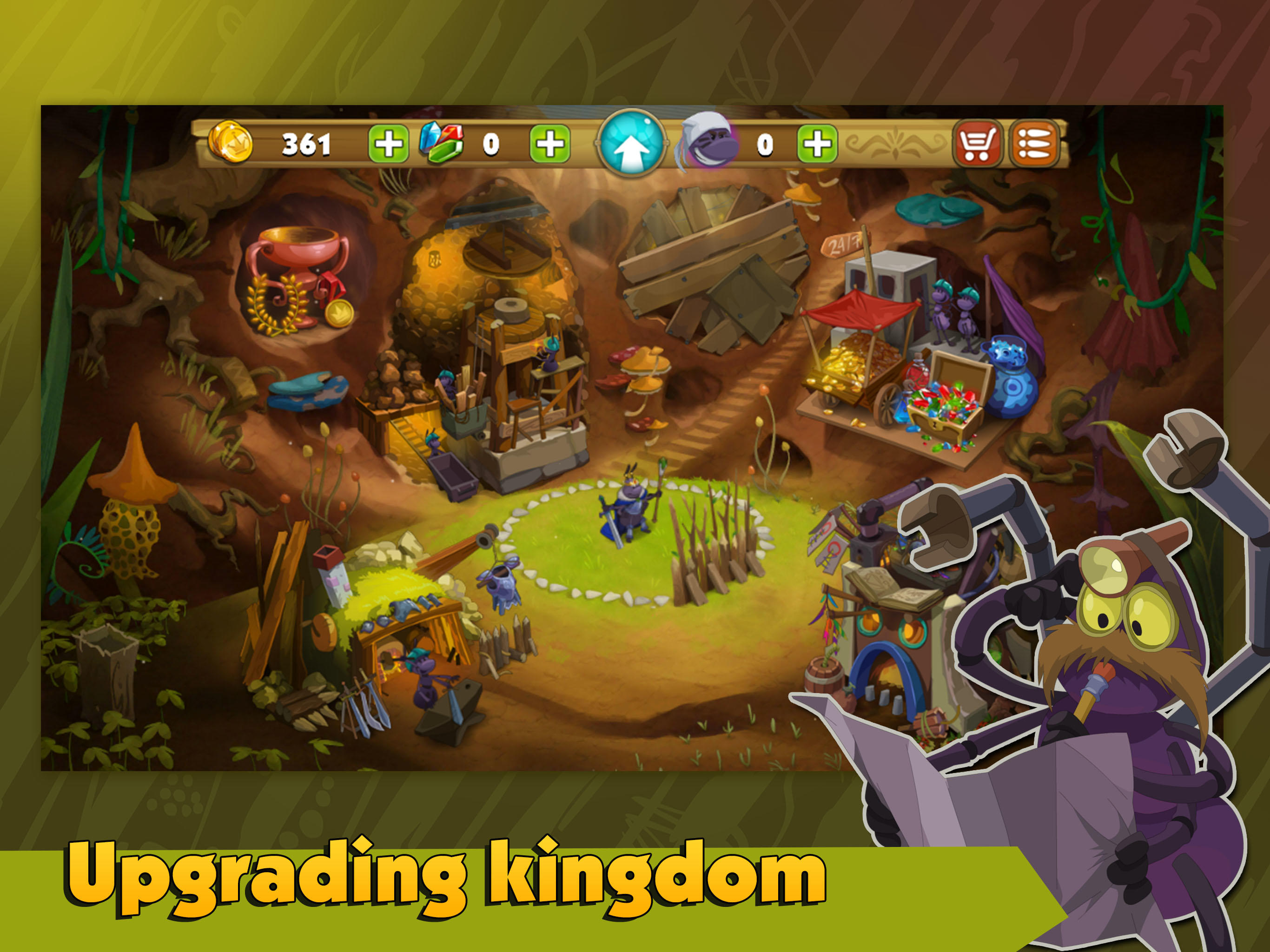 King of Bugs: Tower Defense android iOS apk download for free-TapTap