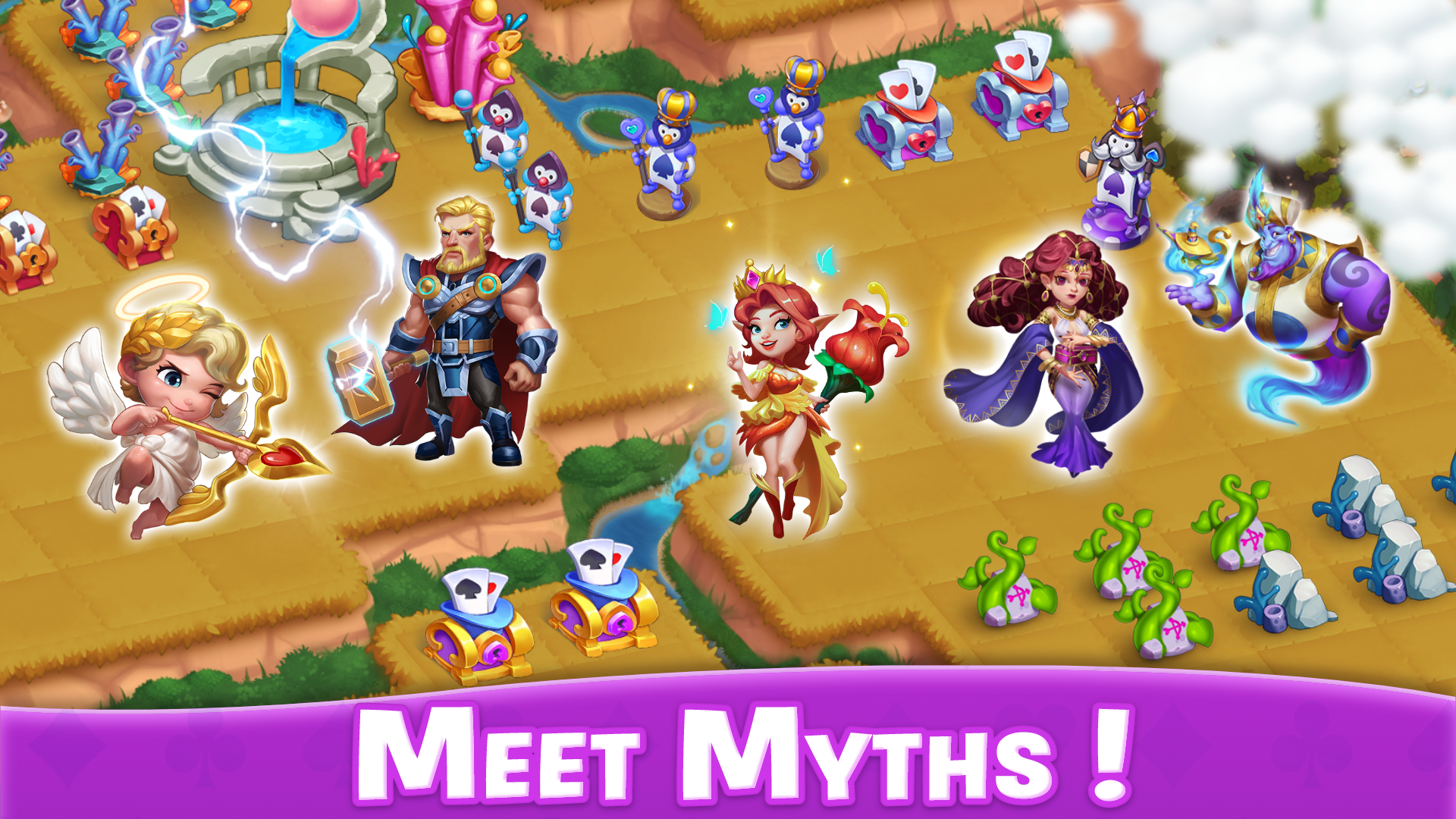 Merge Island:Tripeak Adventure android iOS-TapTap